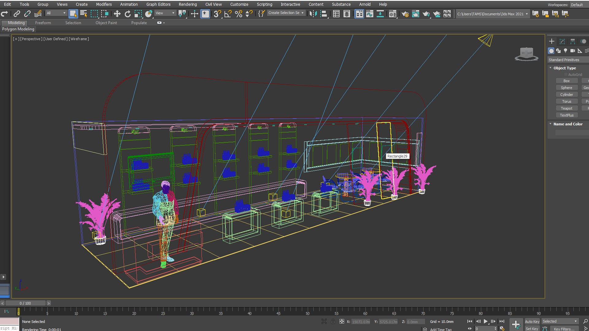 12x3 Exhibition Booth Stand 3D Model - TurboSquid 1852273