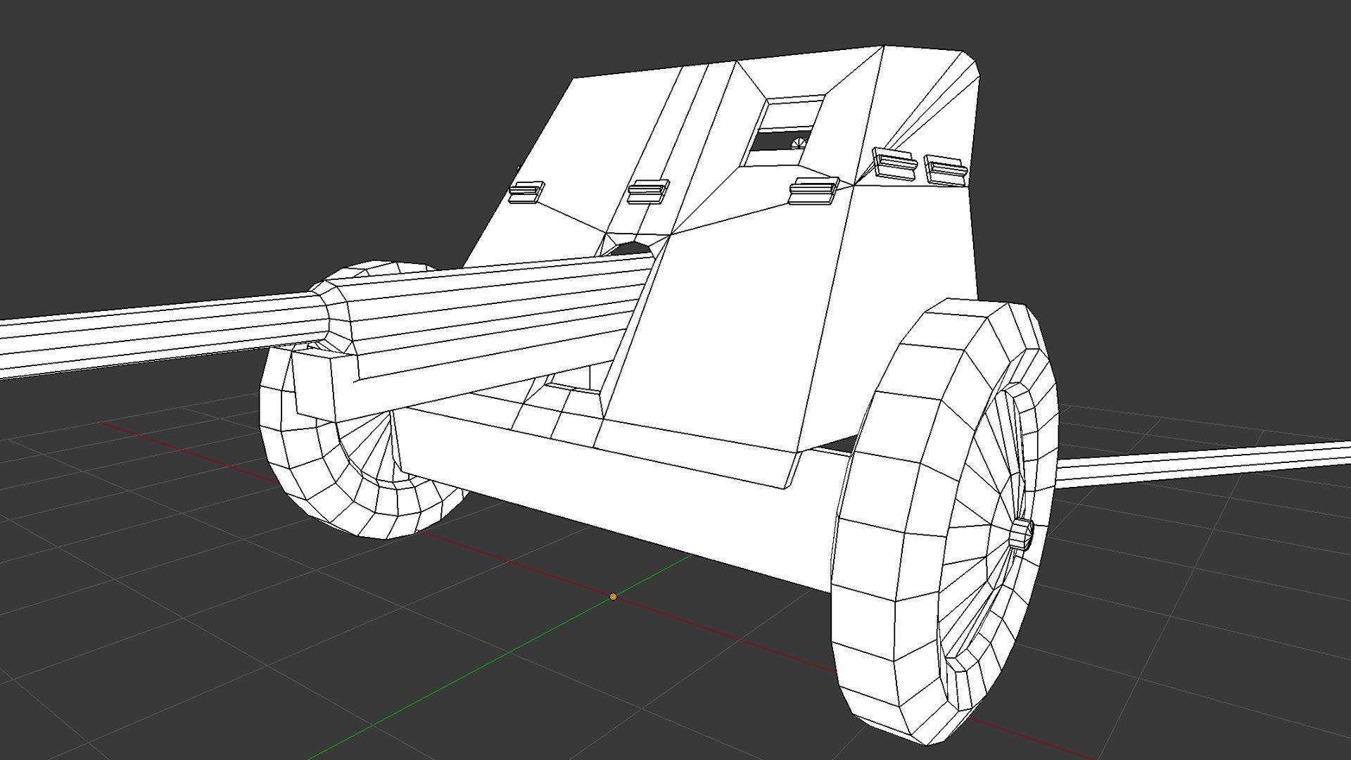 3D 45 Mm Gun 53-k Model - TurboSquid 1209477