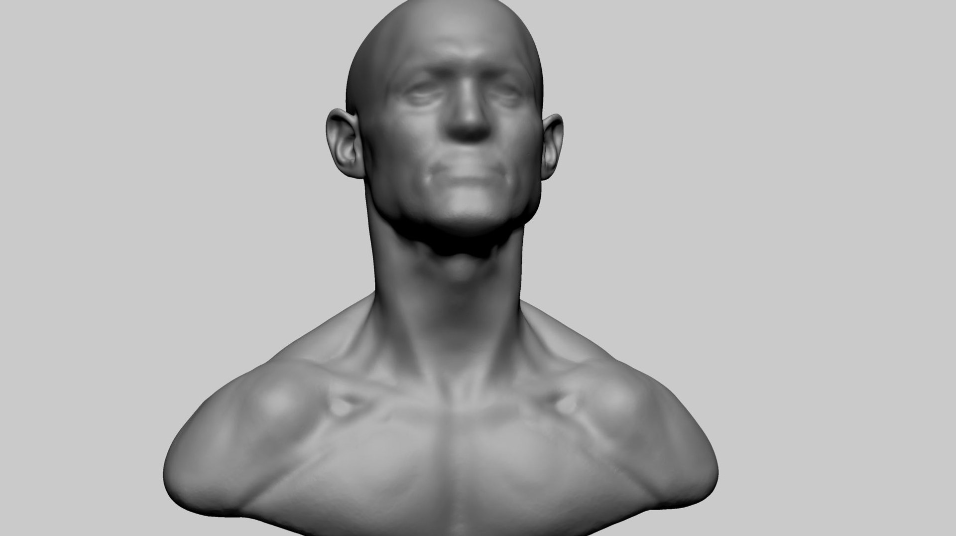 Base Male Head B Model - TurboSquid 1937909