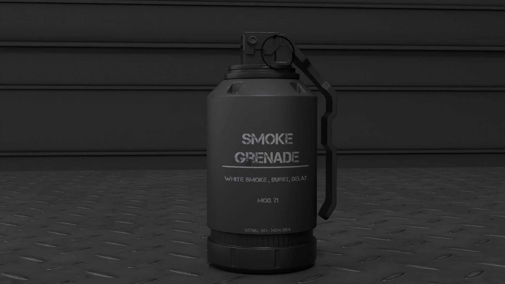 Smoke Grenade 3D Model - TurboSquid 2270460