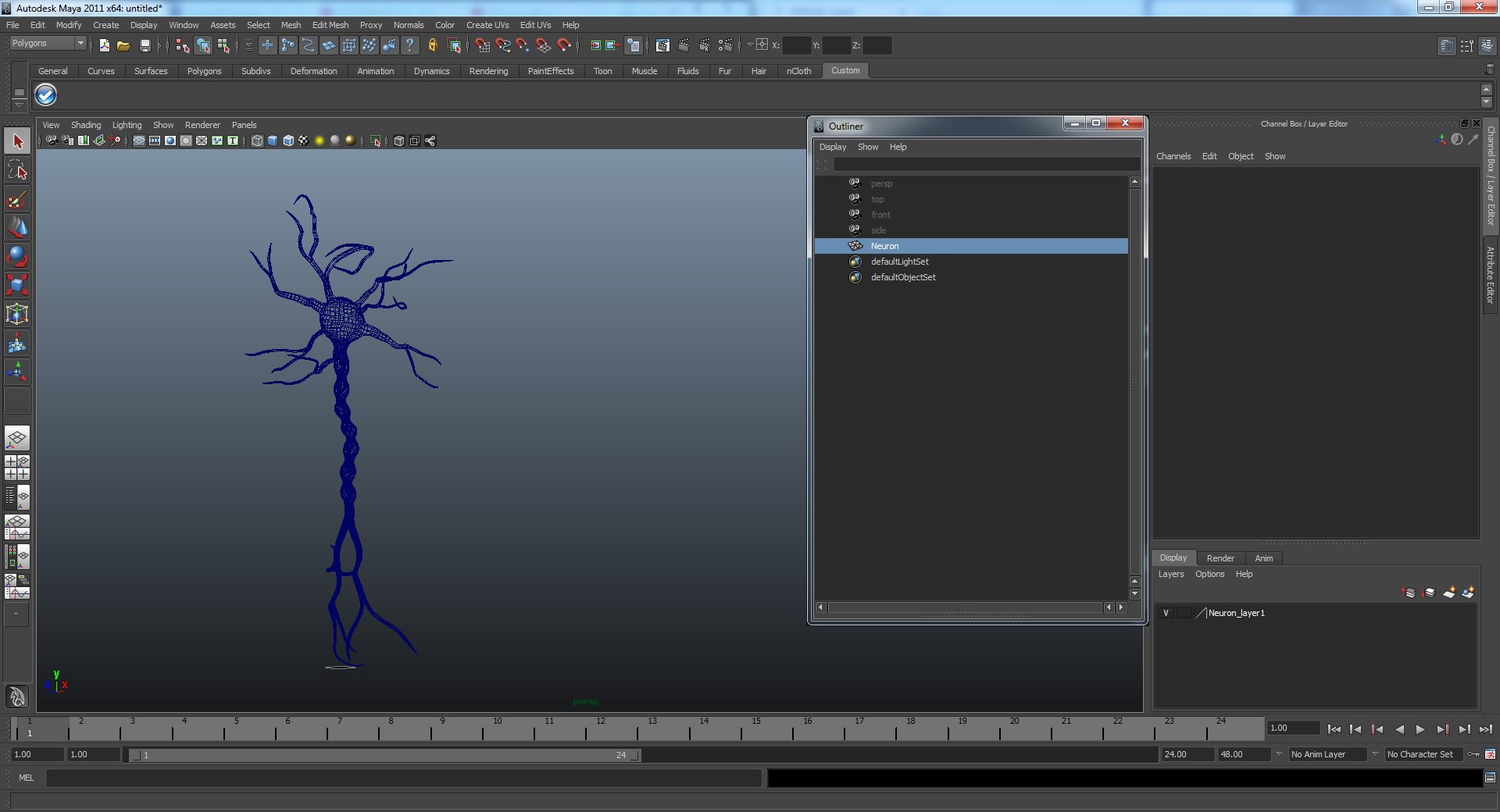 Neuron Neuro 3d Max