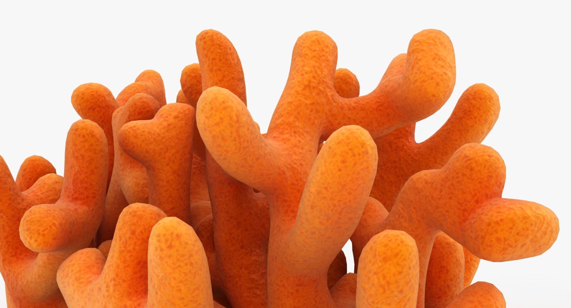 3D realistic orange tree sponge model - TurboSquid 1369404