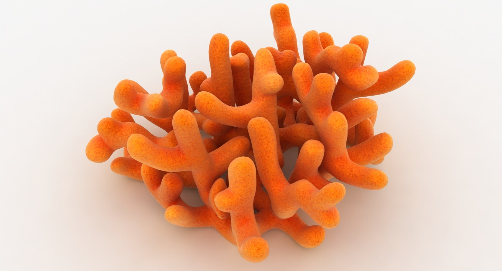 3D realistic orange tree sponge model - TurboSquid 1369404