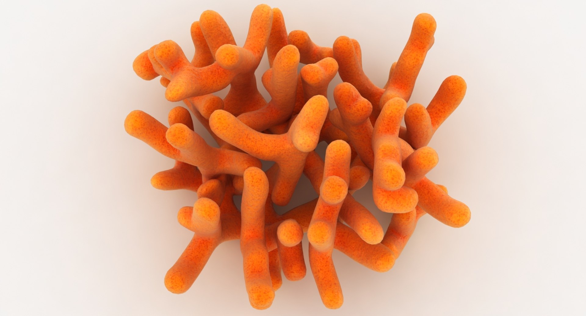 3D realistic orange tree sponge model - TurboSquid 1369404