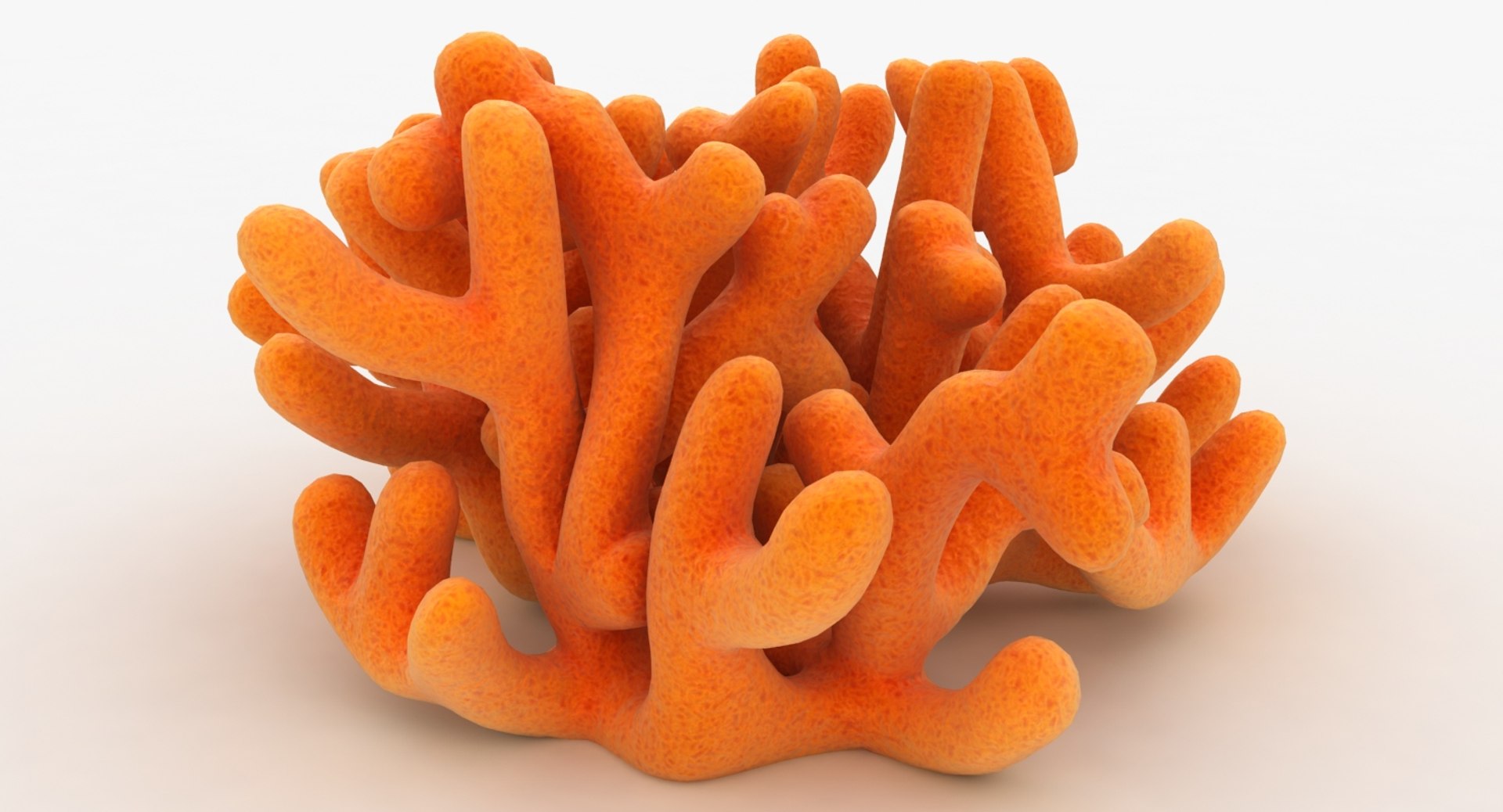 3D realistic orange tree sponge model - TurboSquid 1369404