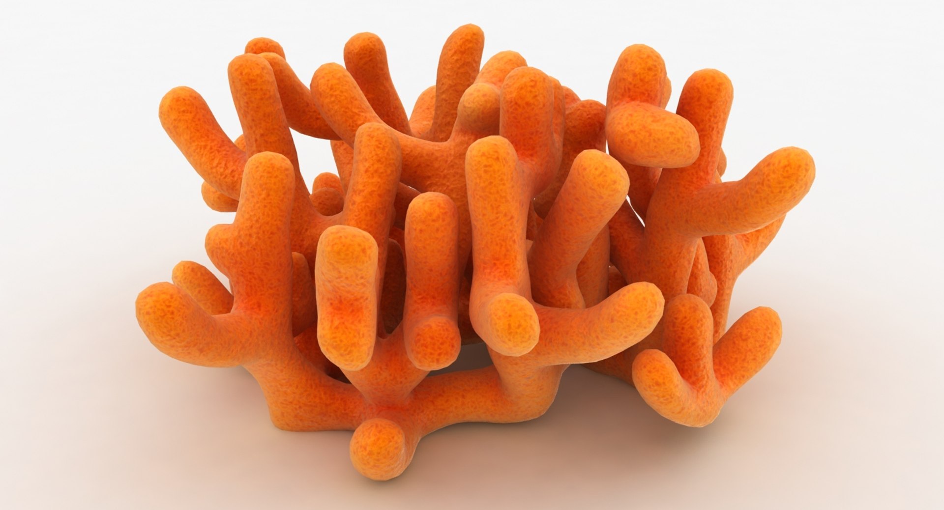 3D realistic orange tree sponge model - TurboSquid 1369404