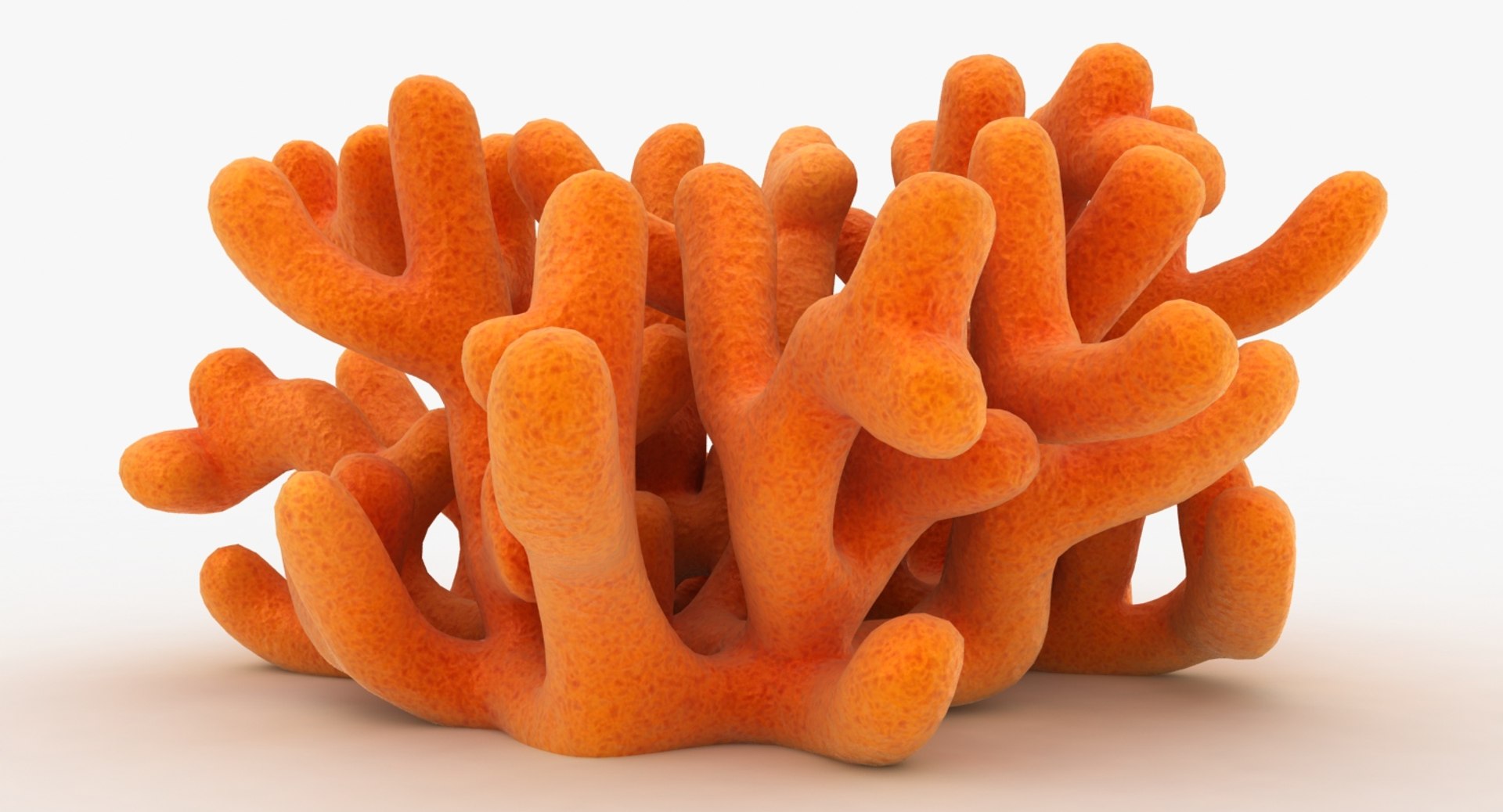 3D realistic orange tree sponge model - TurboSquid 1369404