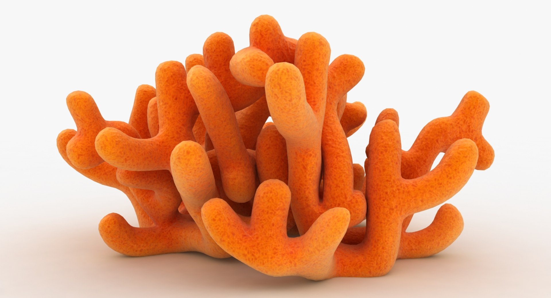 3D realistic orange tree sponge model - TurboSquid 1369404