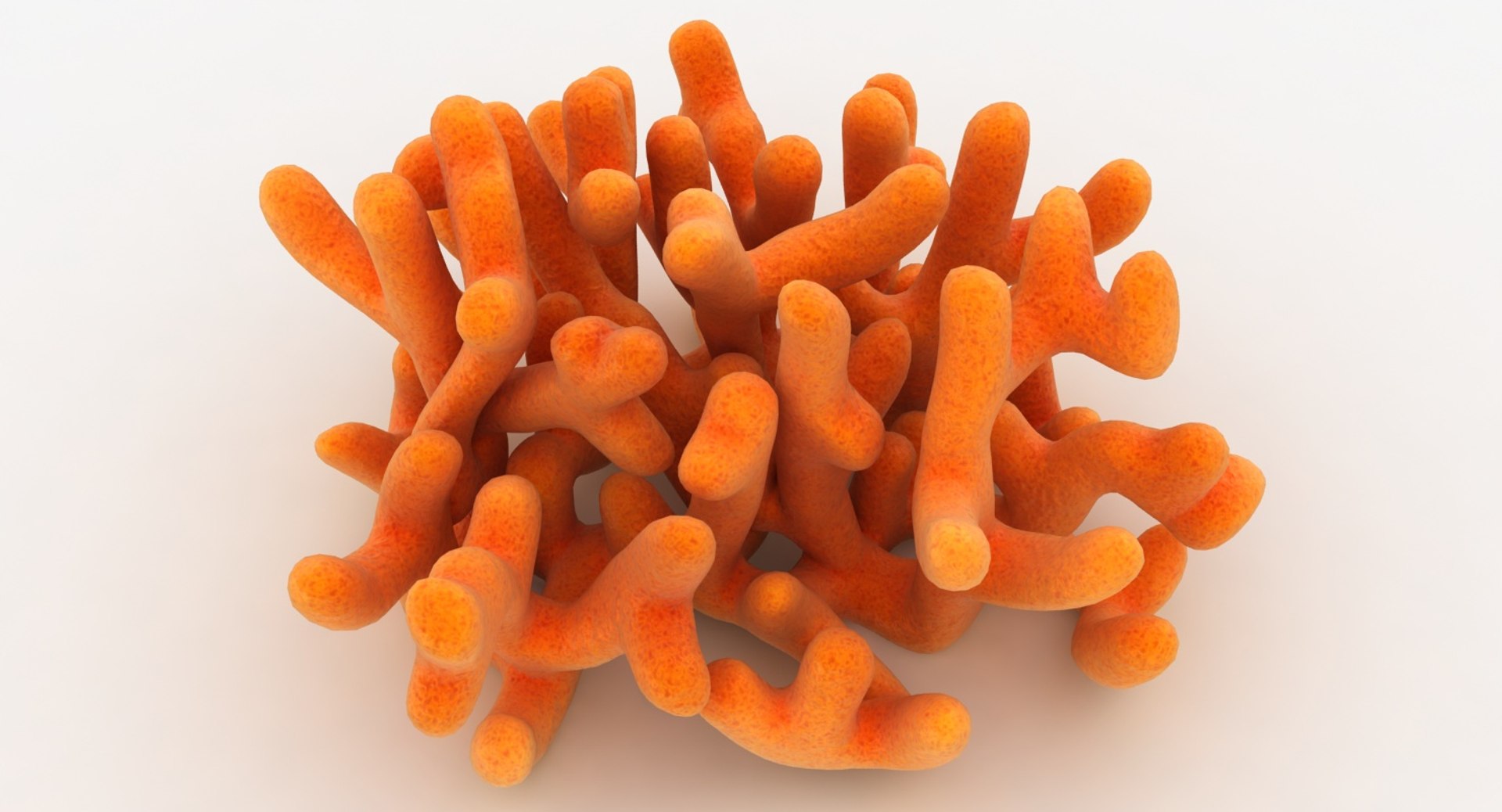 3D realistic orange tree sponge model - TurboSquid 1369404