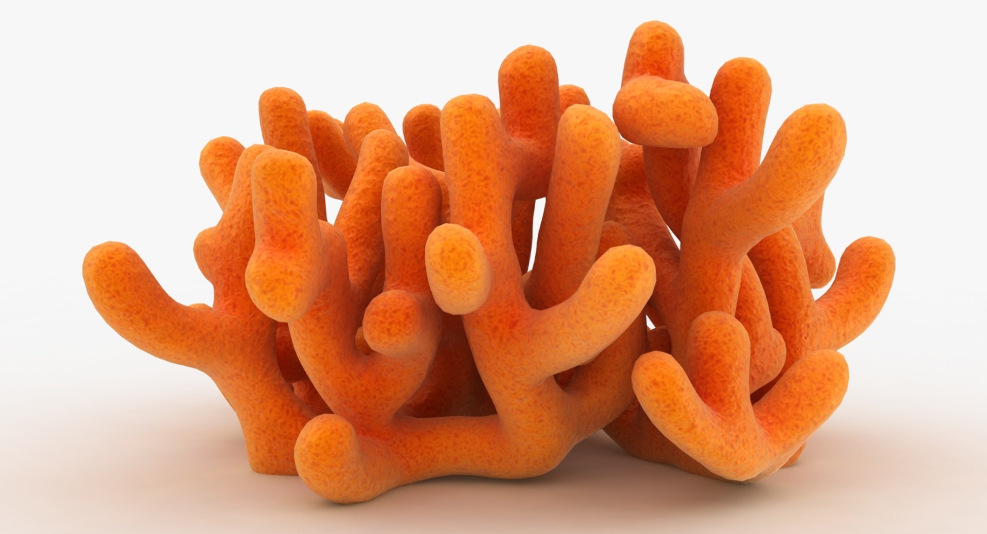 3D realistic orange tree sponge model - TurboSquid 1369404