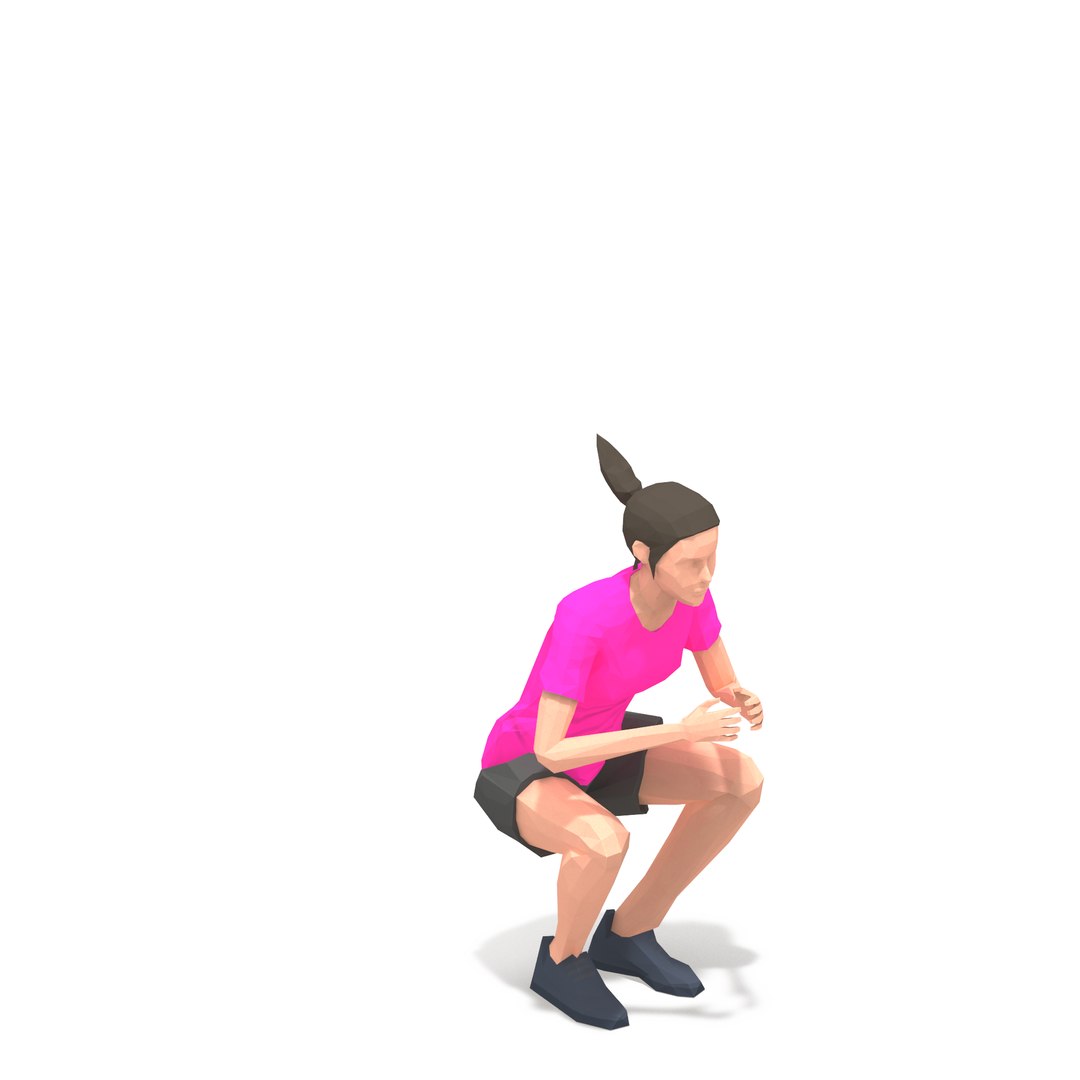 3D Model Animations Exercise Woman - TurboSquid 1706722