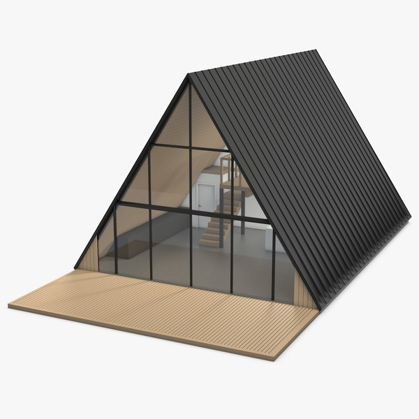 3D model A-Frame House - TurboSquid 1885405