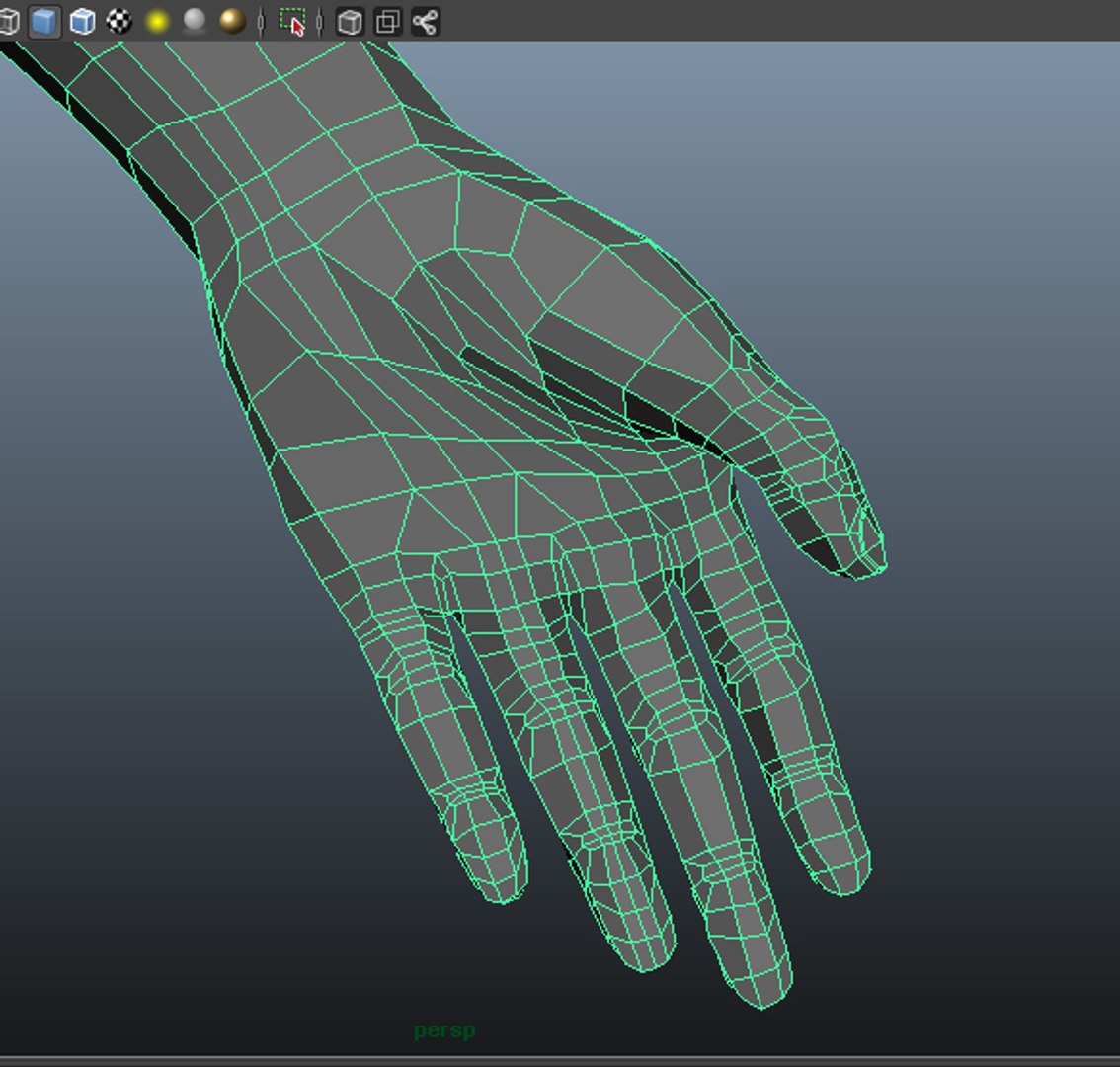 Male Character Base Mesh Obj