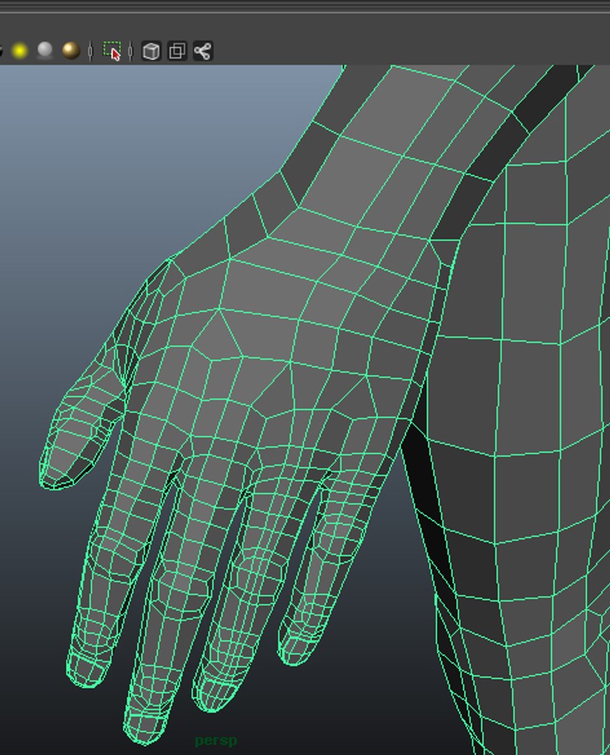 Male Character Base Mesh Obj