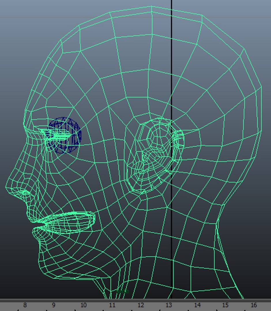 Male Character Base Mesh Obj