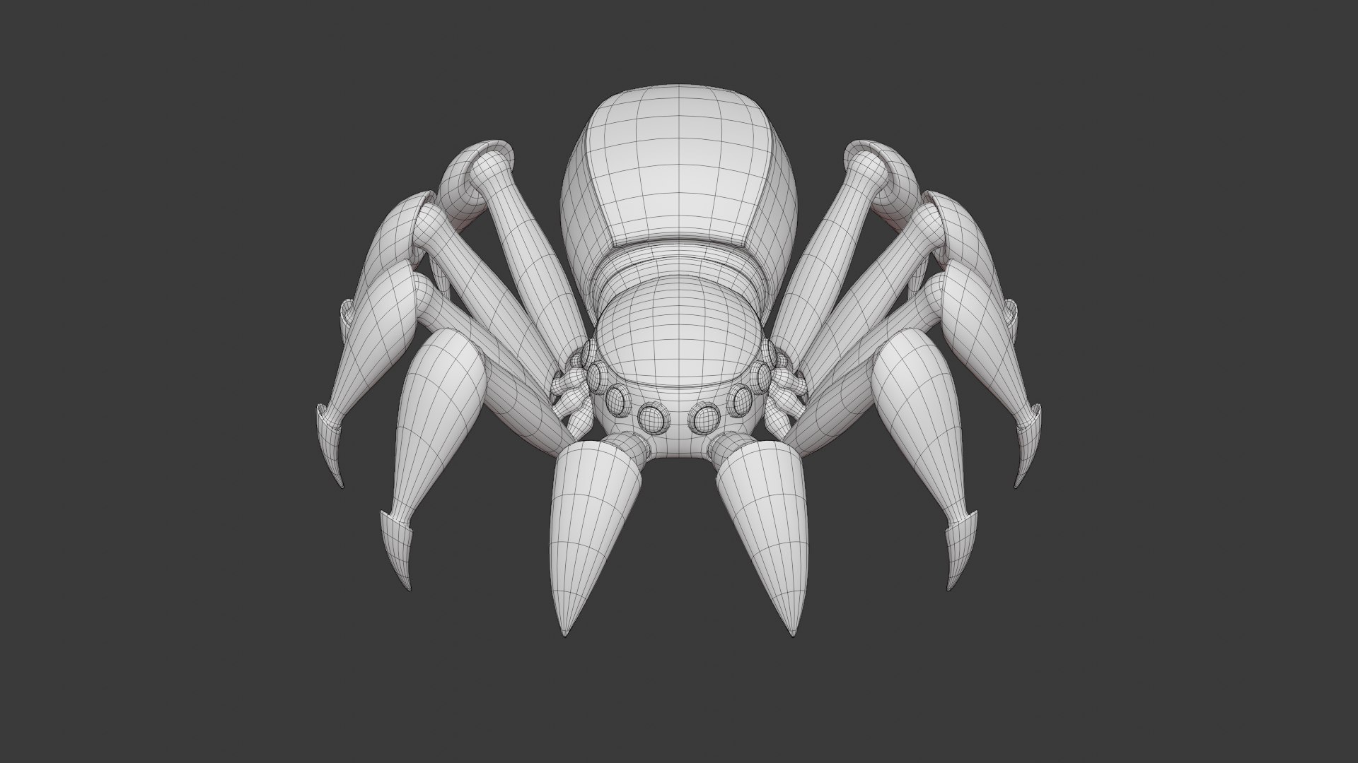 Spider Bot 3D Model - TurboSquid 1739400