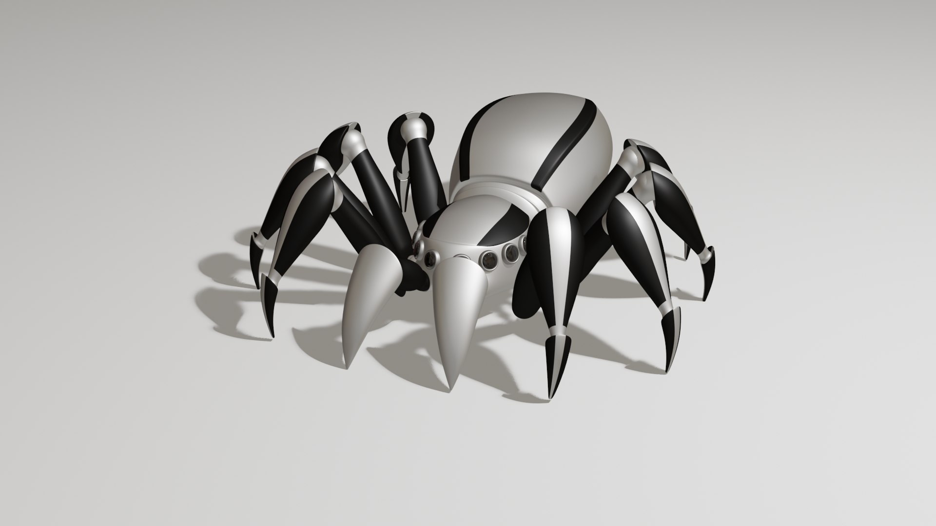 Spider Bot 3D Model - TurboSquid 1739400