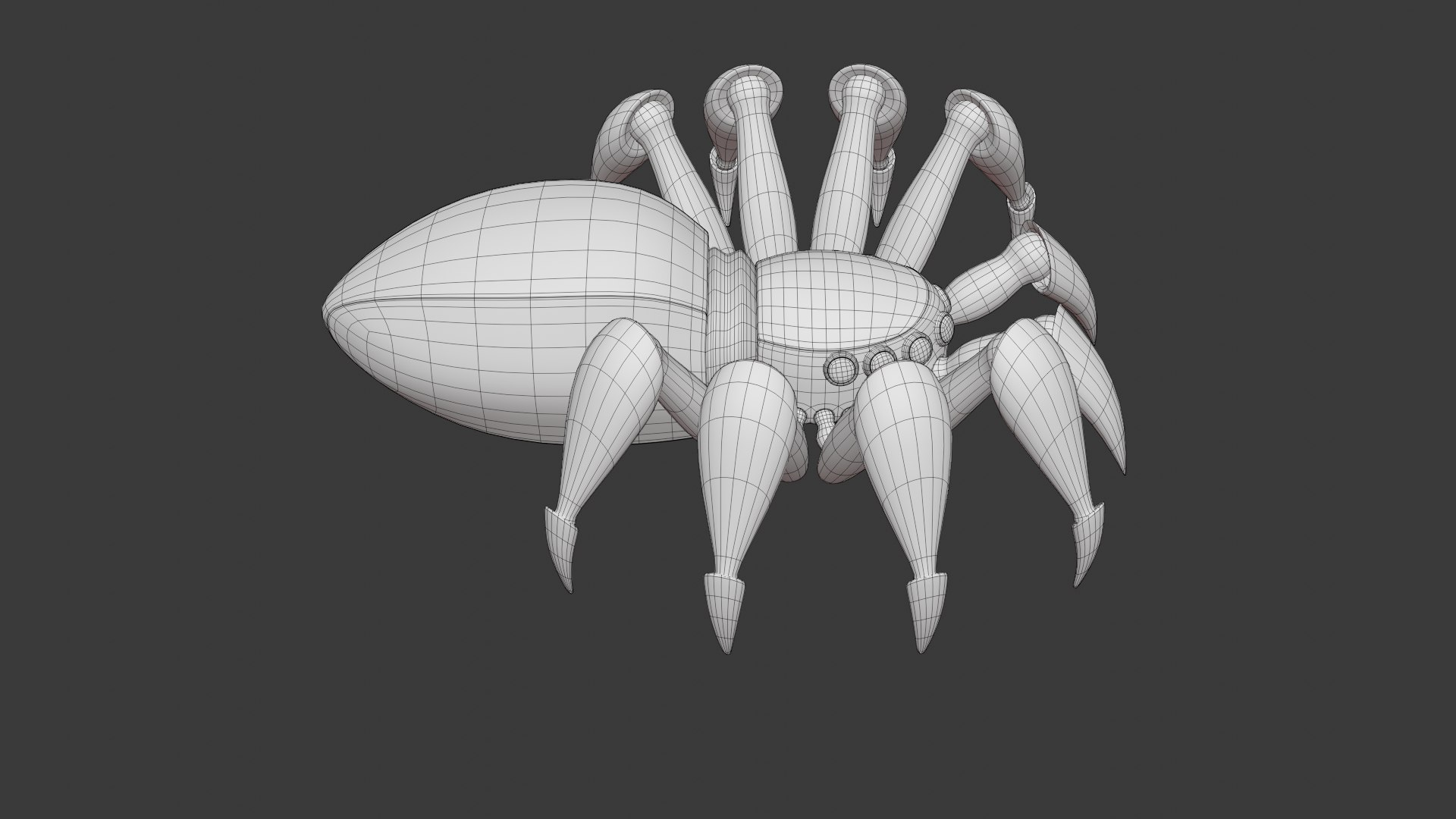 Spider Bot 3D Model - TurboSquid 1739400