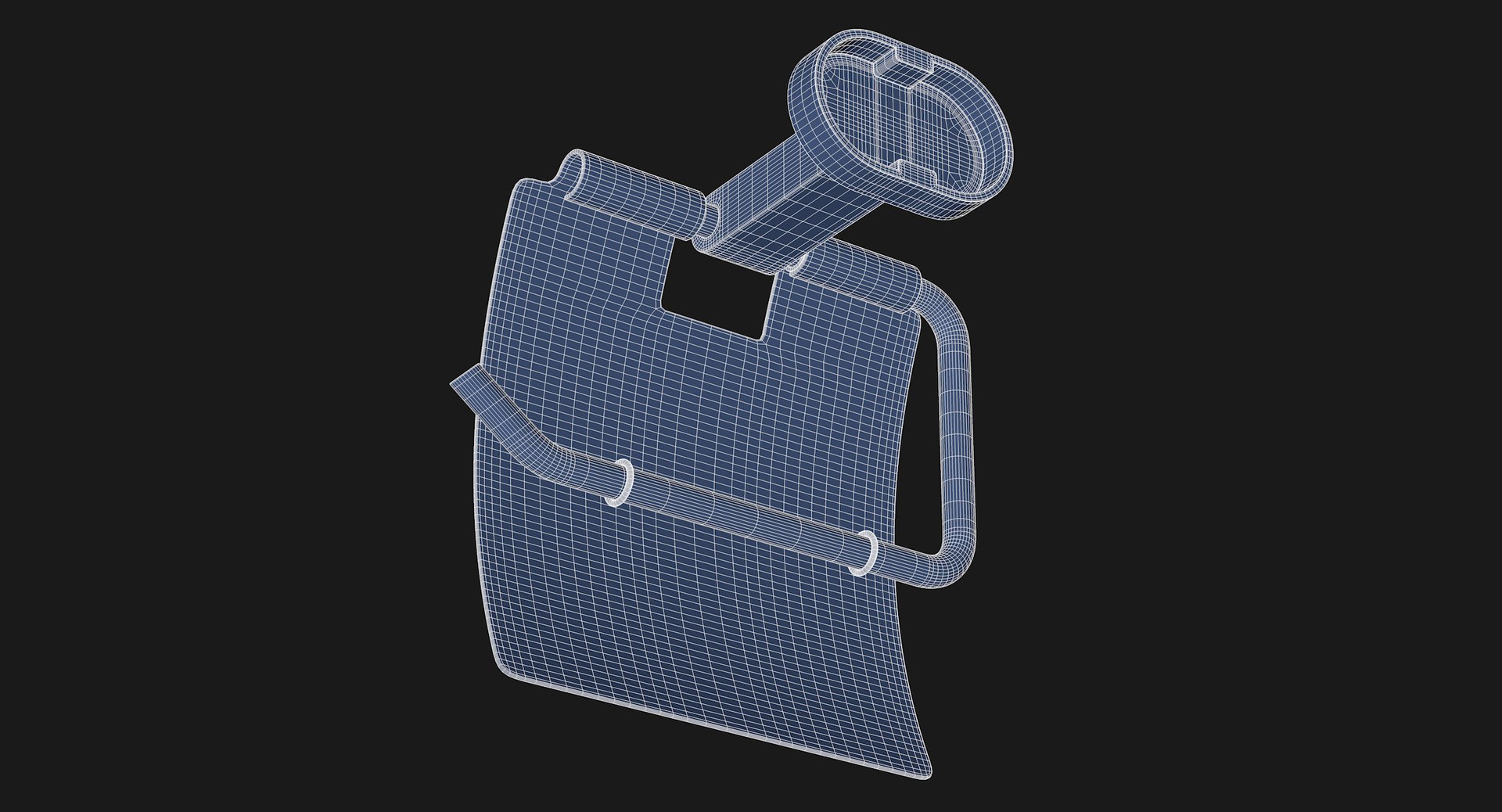 3D Model Realistic Toilet Paper Holder - TurboSquid 1362333