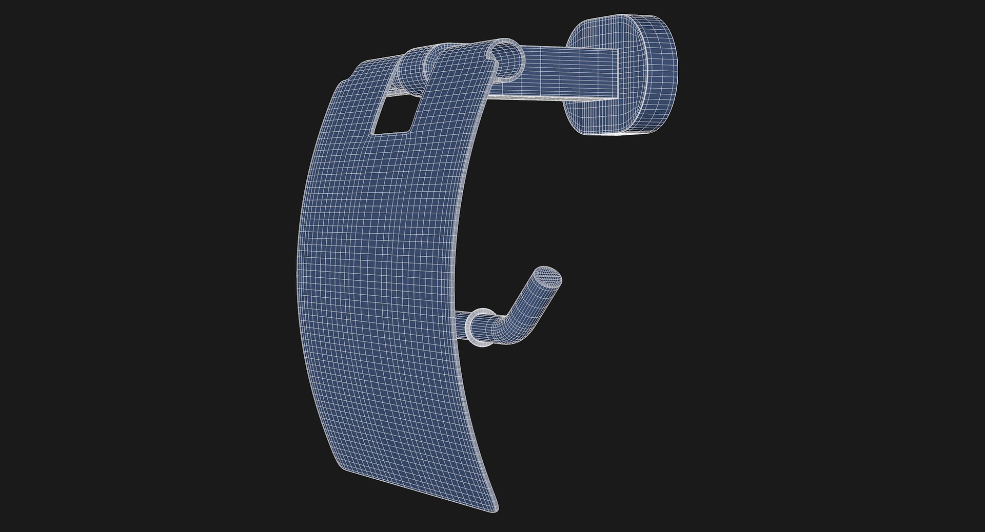 3D Model Realistic Toilet Paper Holder - TurboSquid 1362333