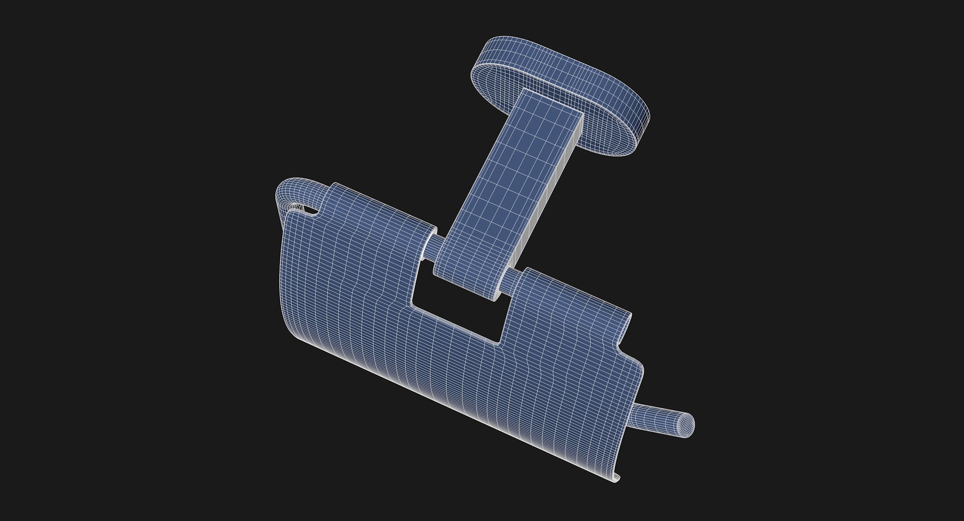 3D Model Realistic Toilet Paper Holder - TurboSquid 1362333