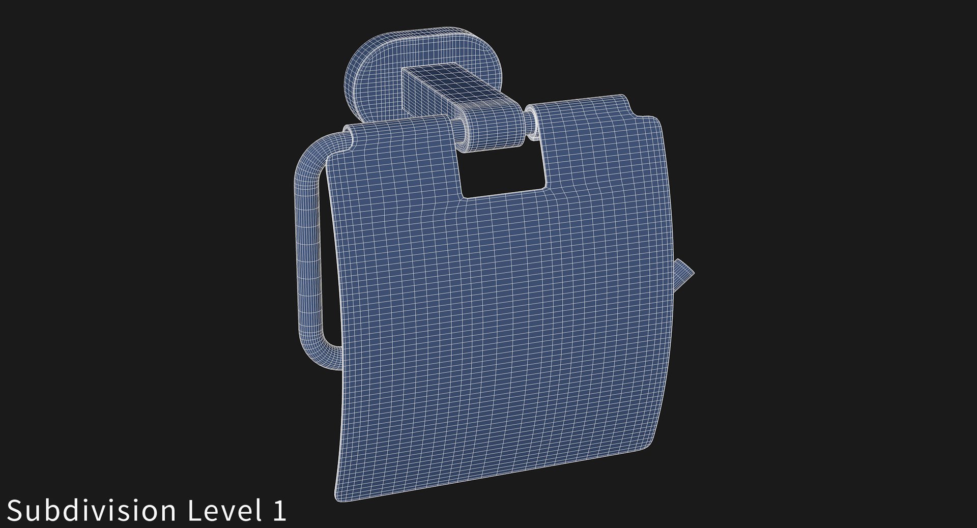 3D Model Realistic Toilet Paper Holder - TurboSquid 1362333