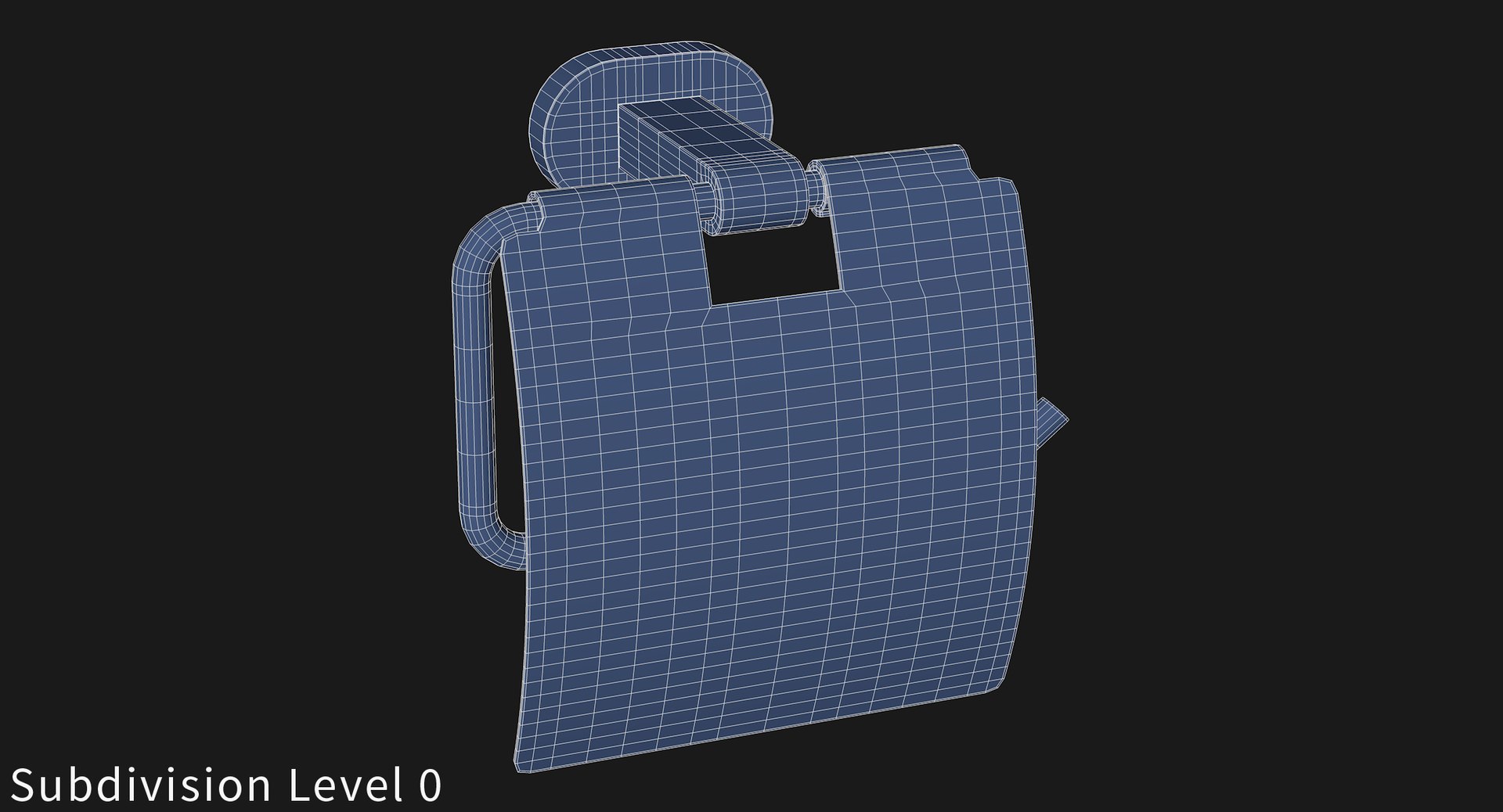 3D Model Realistic Toilet Paper Holder - TurboSquid 1362333