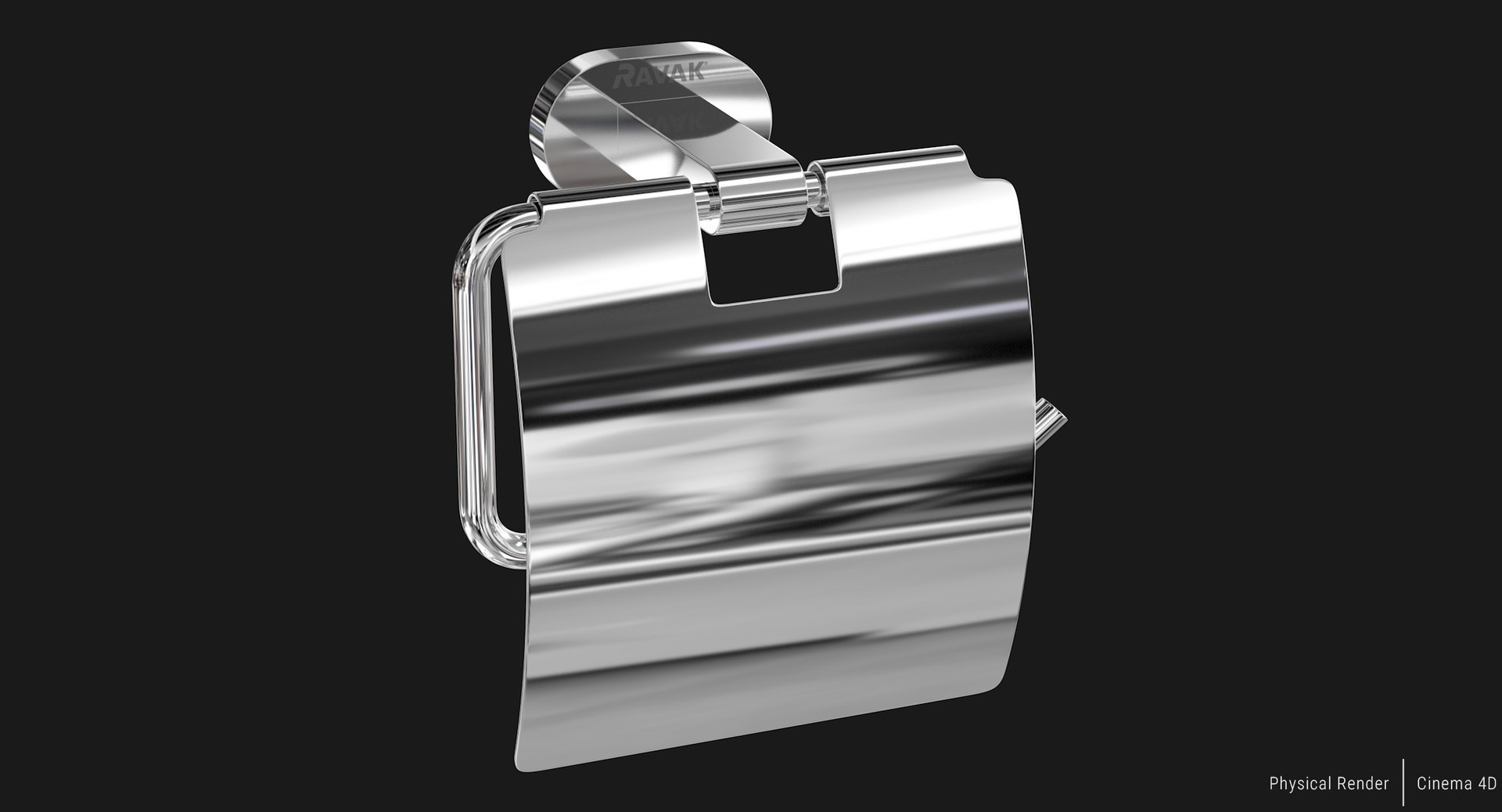 3D Model Realistic Toilet Paper Holder - TurboSquid 1362333