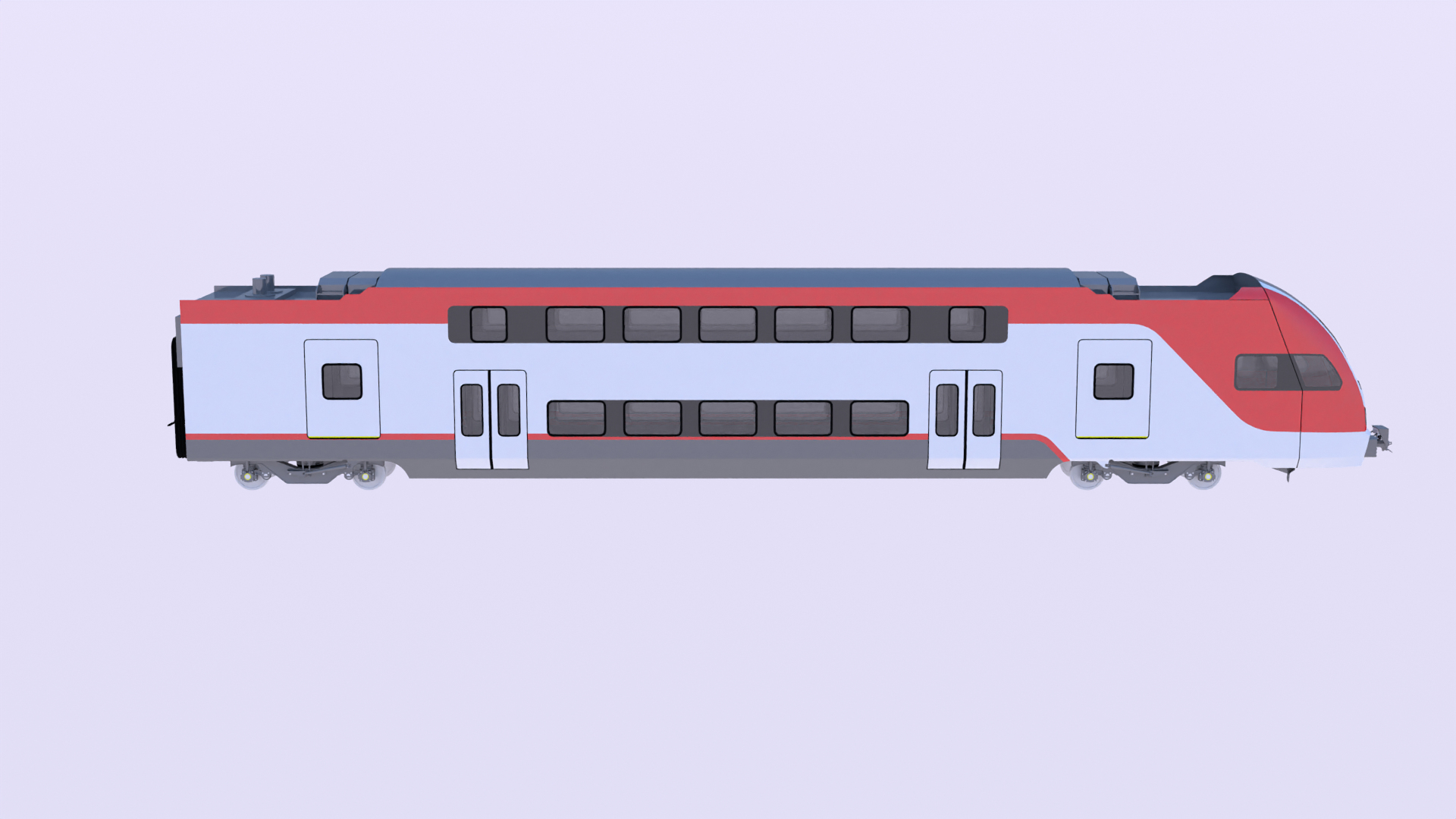 3D Model American Train And Locomotive - TurboSquid 2262043