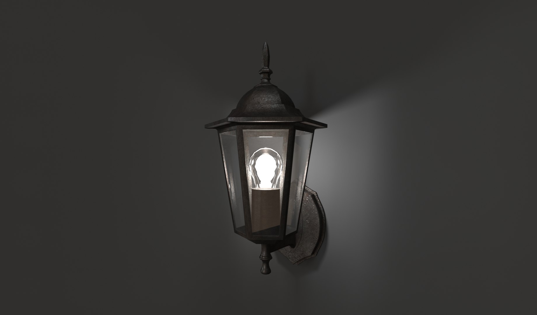 Outdoor Lamp 3D Model - TurboSquid 1474770