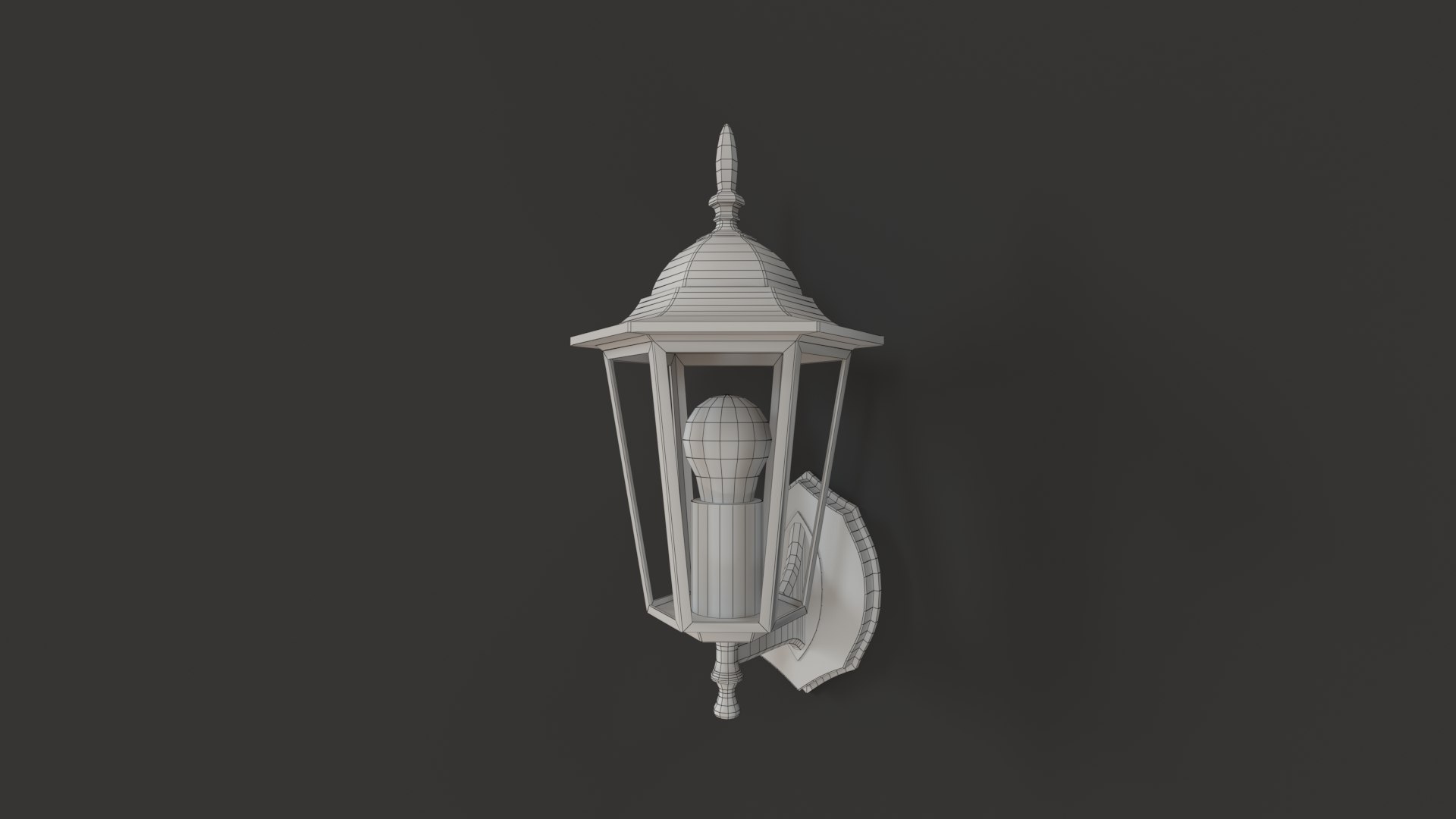 Outdoor Lamp 3D Model - TurboSquid 1474770