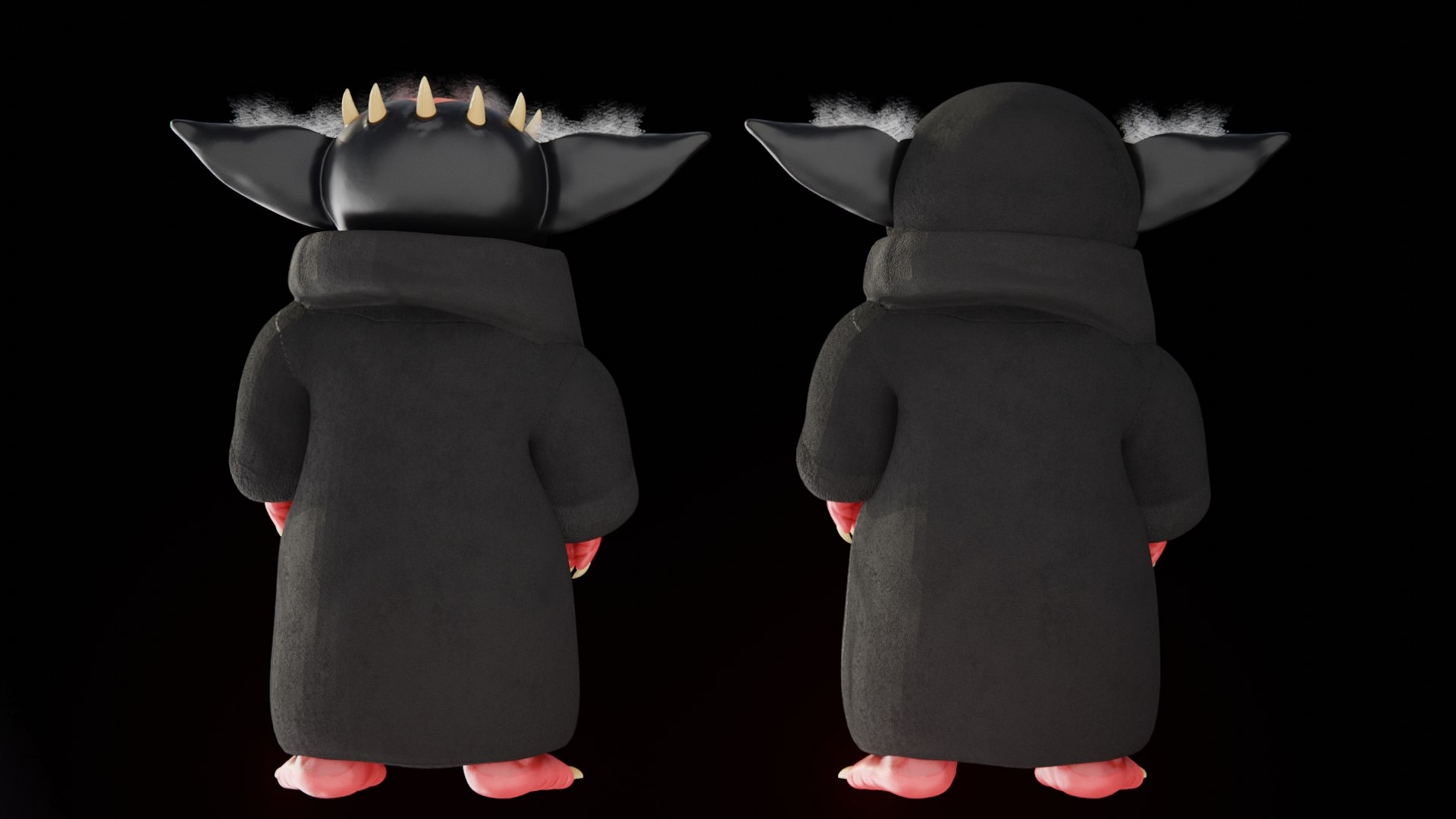 Darth Grogu Model - TurboSquid 2032589