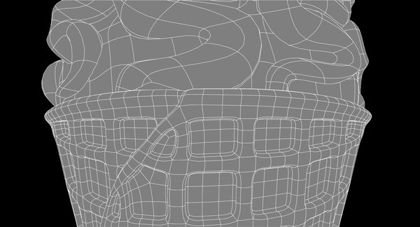 icecream stl cnc 3d 3ds