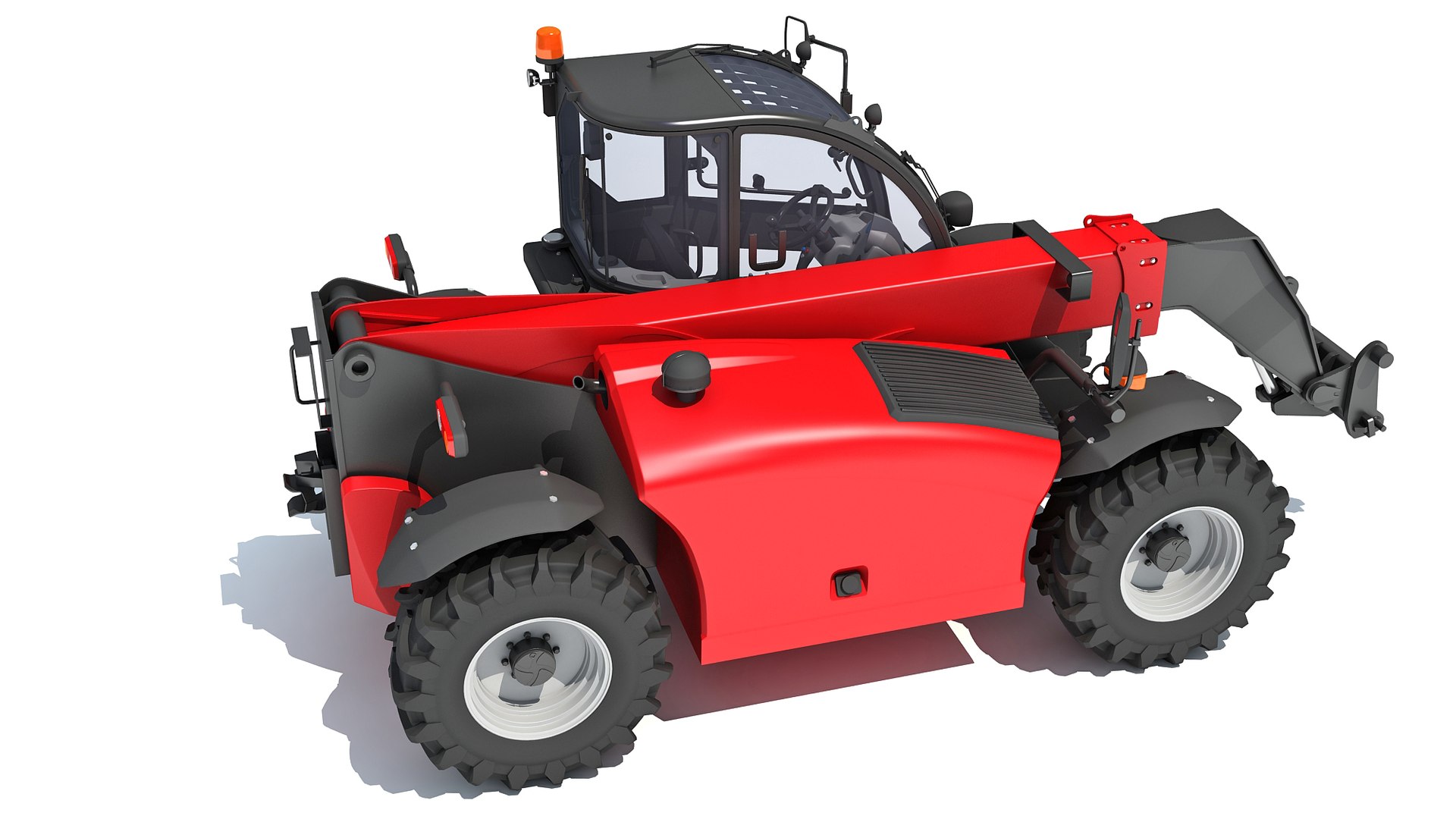 Telescopic Handler 3D Model - TurboSquid 1680666