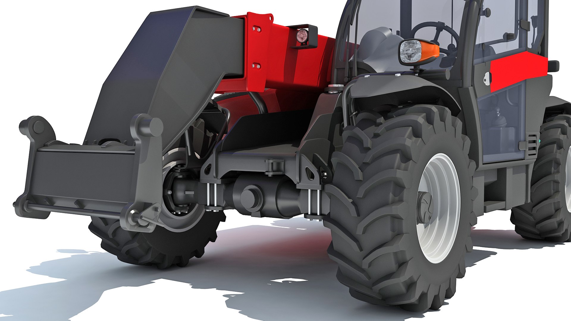 Telescopic Handler 3D Model - TurboSquid 1680666