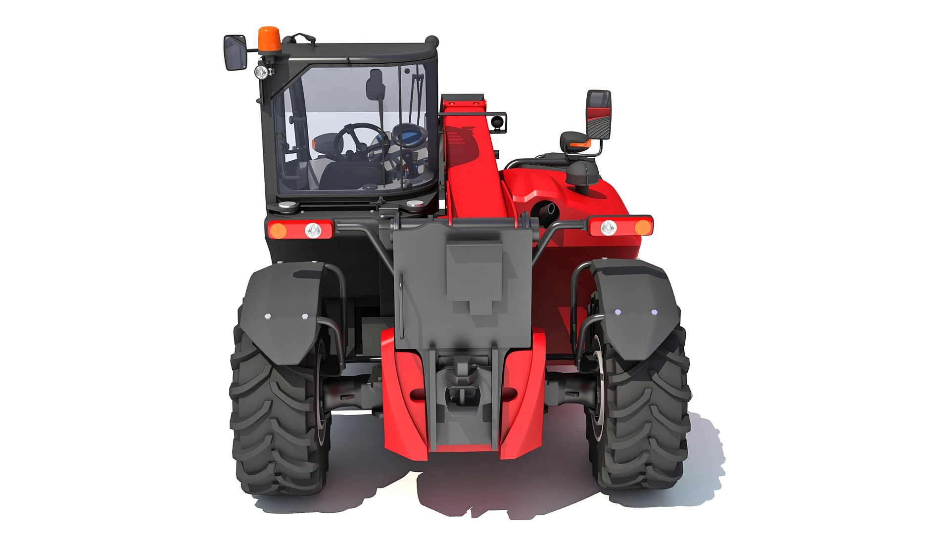 Telescopic Handler 3D Model - TurboSquid 1680666