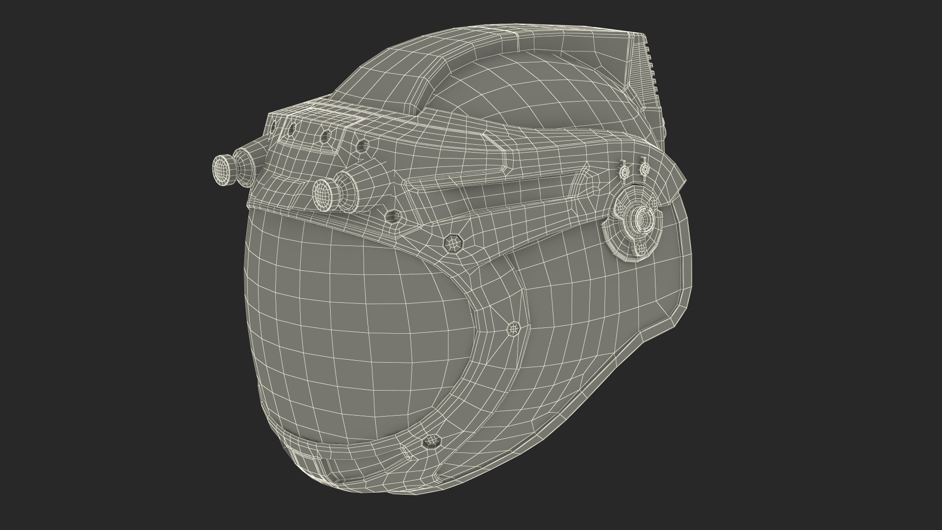 Bomb Suit Helmet 3D Model - TurboSquid 2285923