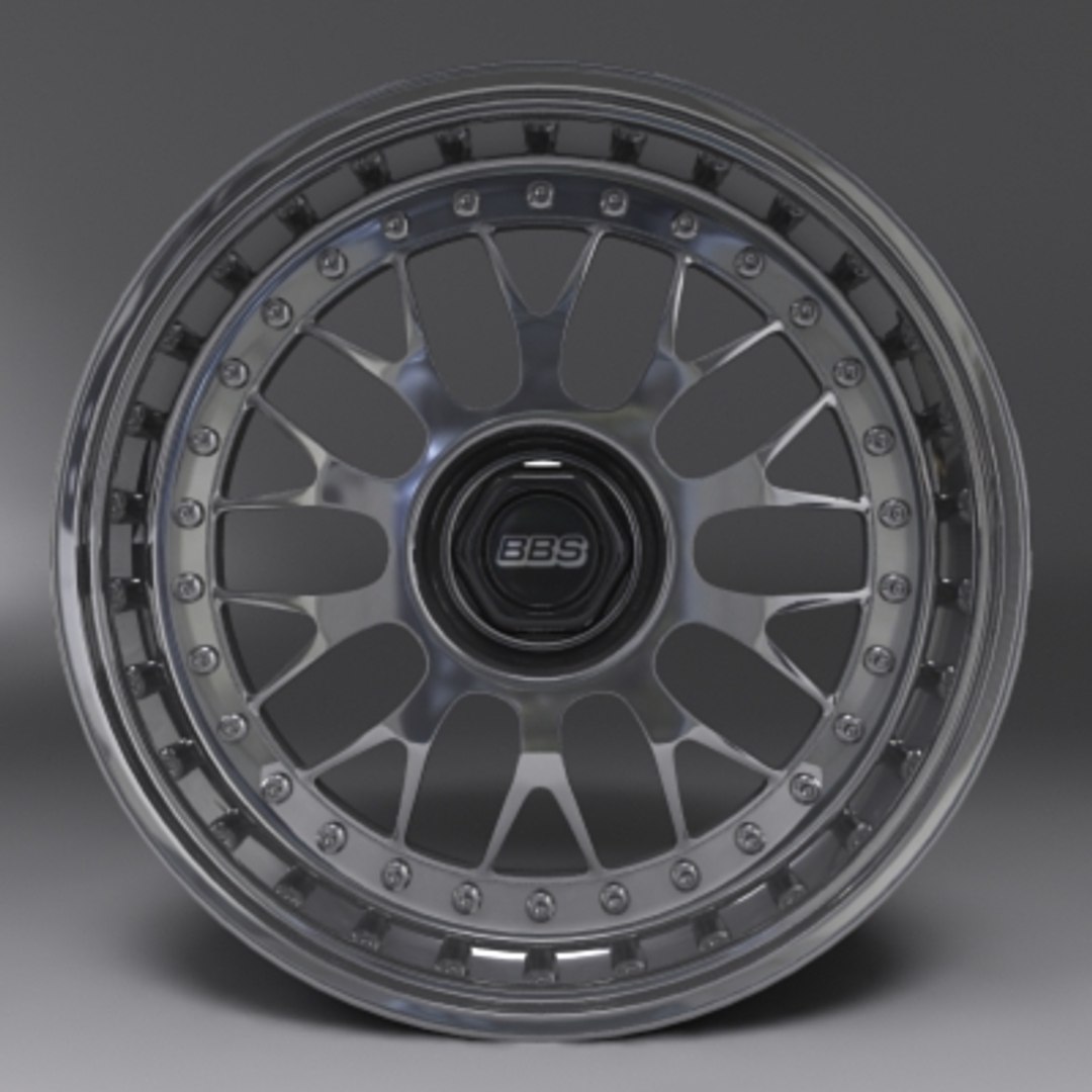 3d Bbs Rim Model