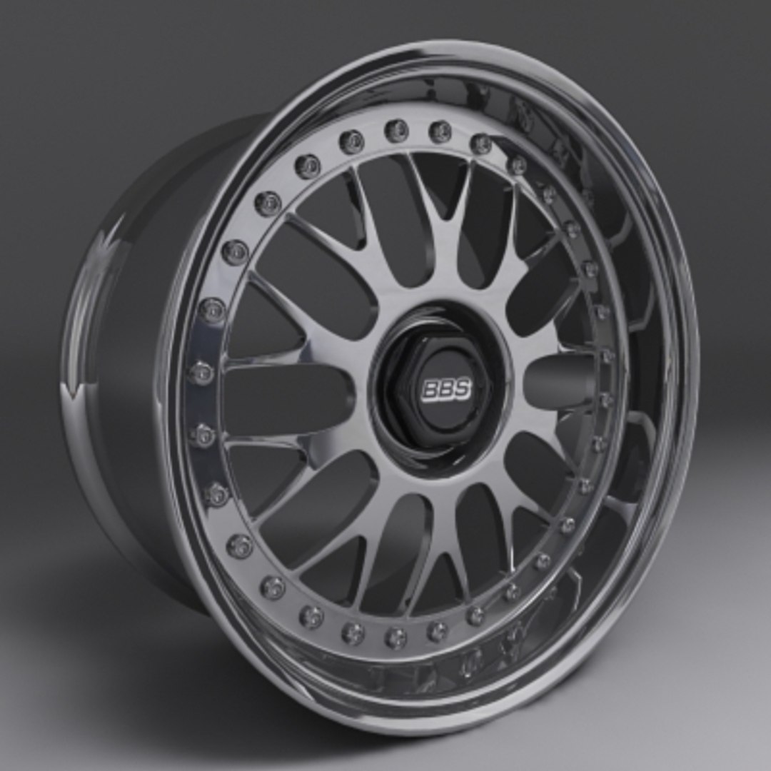 3d Bbs Rim Model