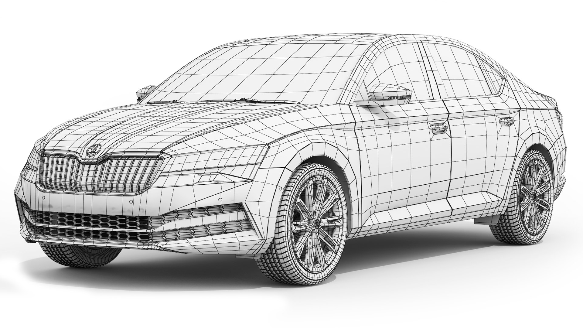 Skoda Superb IV 2020 3D Model - TurboSquid 2138319