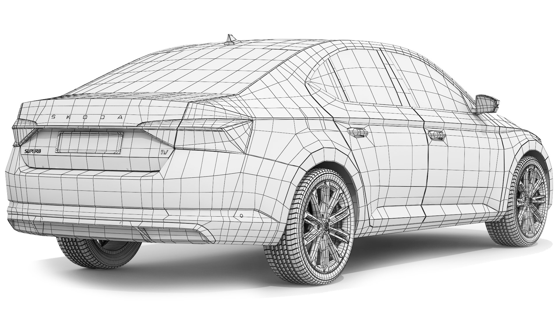 Skoda Superb IV 2020 3D Model - TurboSquid 2138319