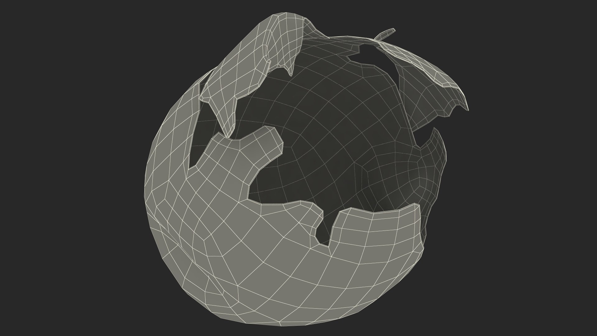 Cracked Turtle Egg 3D Model - TurboSquid 2201903