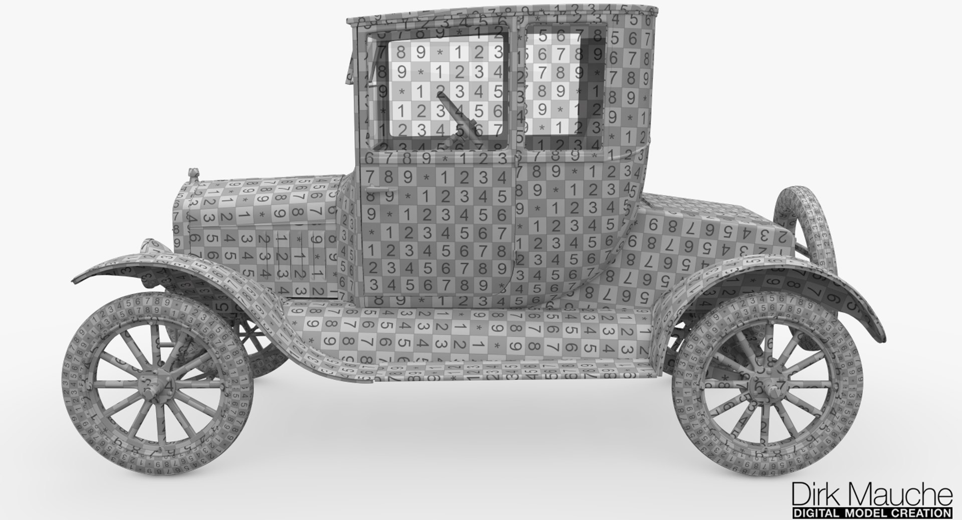3d Model T Coupe