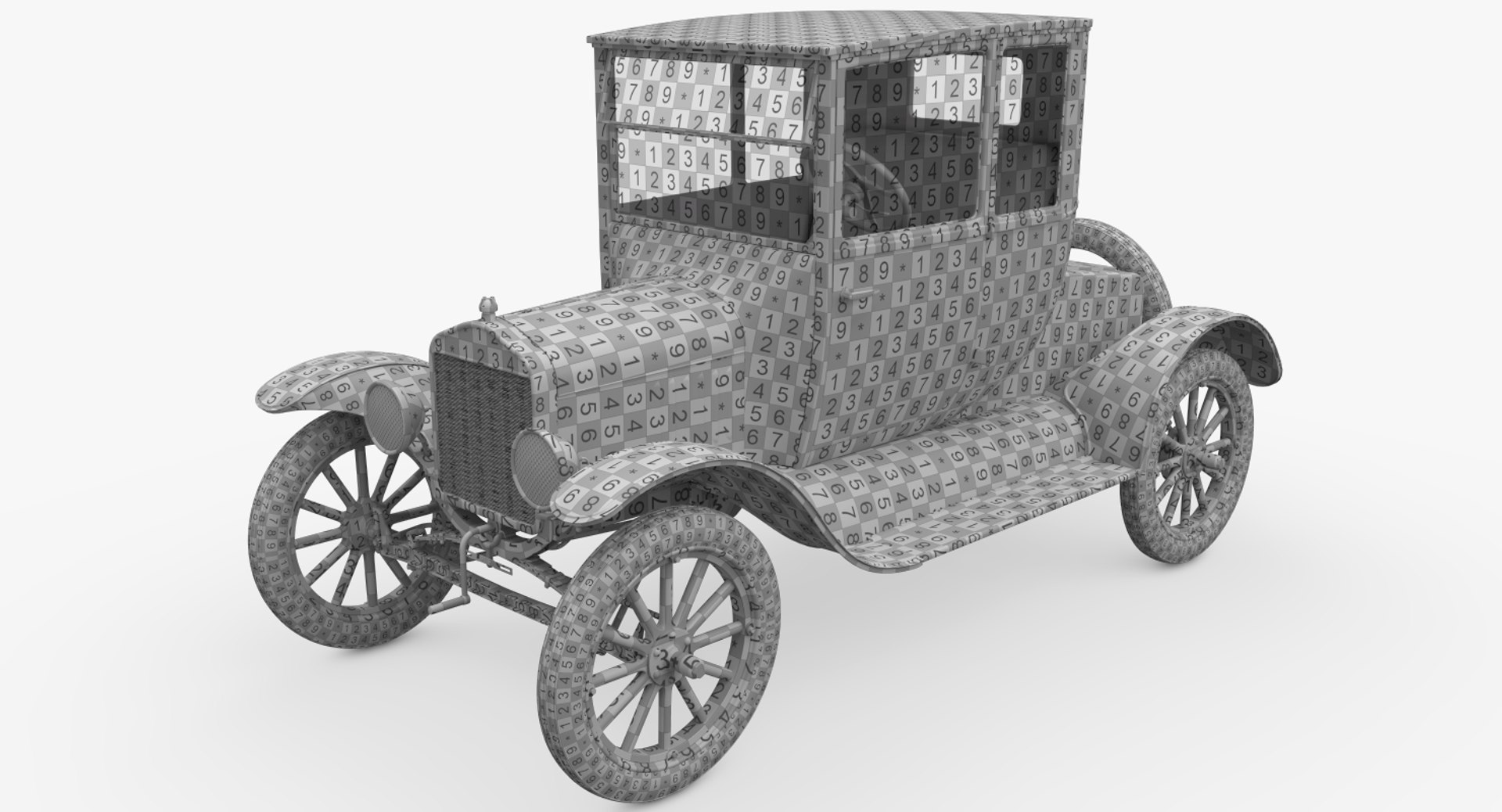 3d Model T Coupe