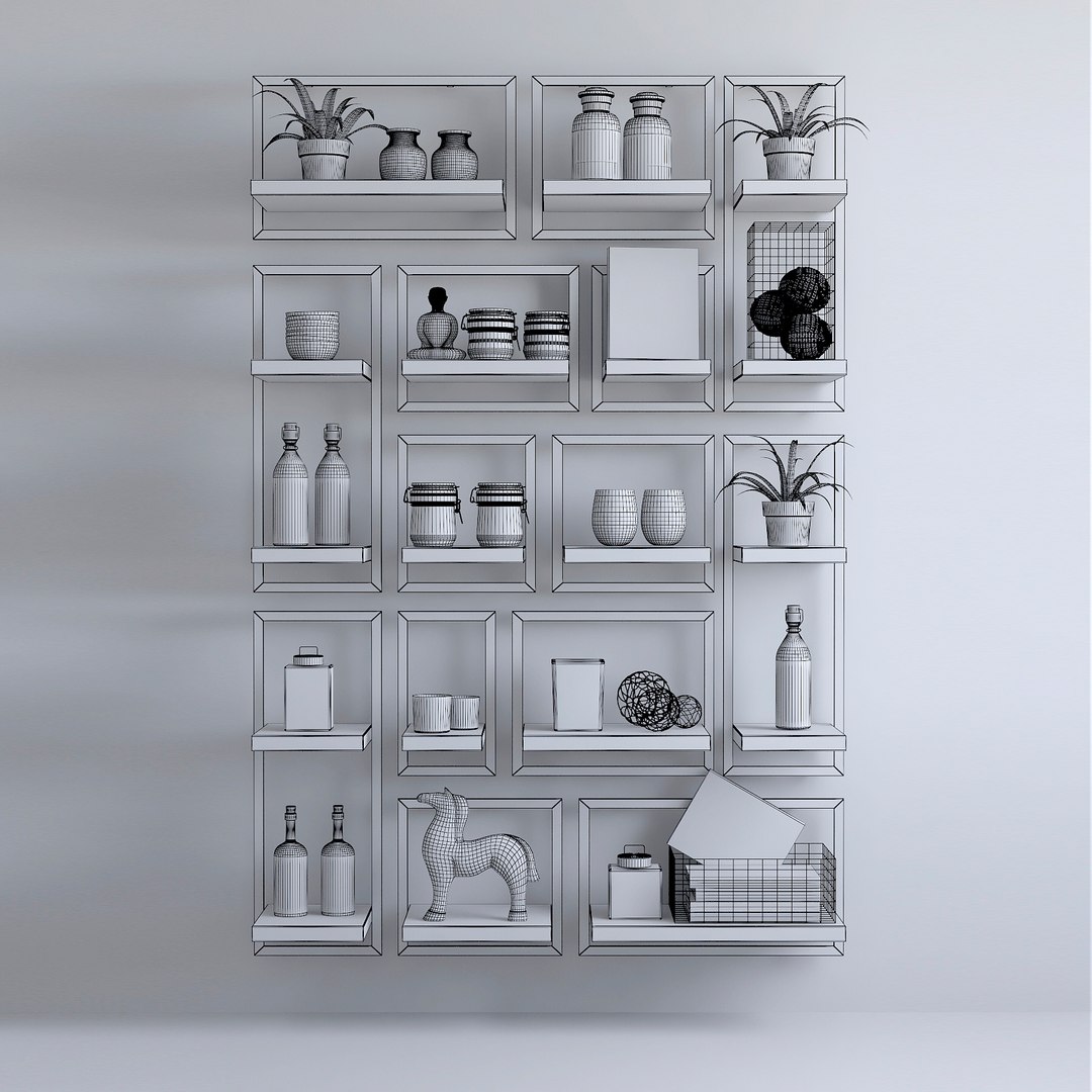 Shelf 3D - TurboSquid 1311501