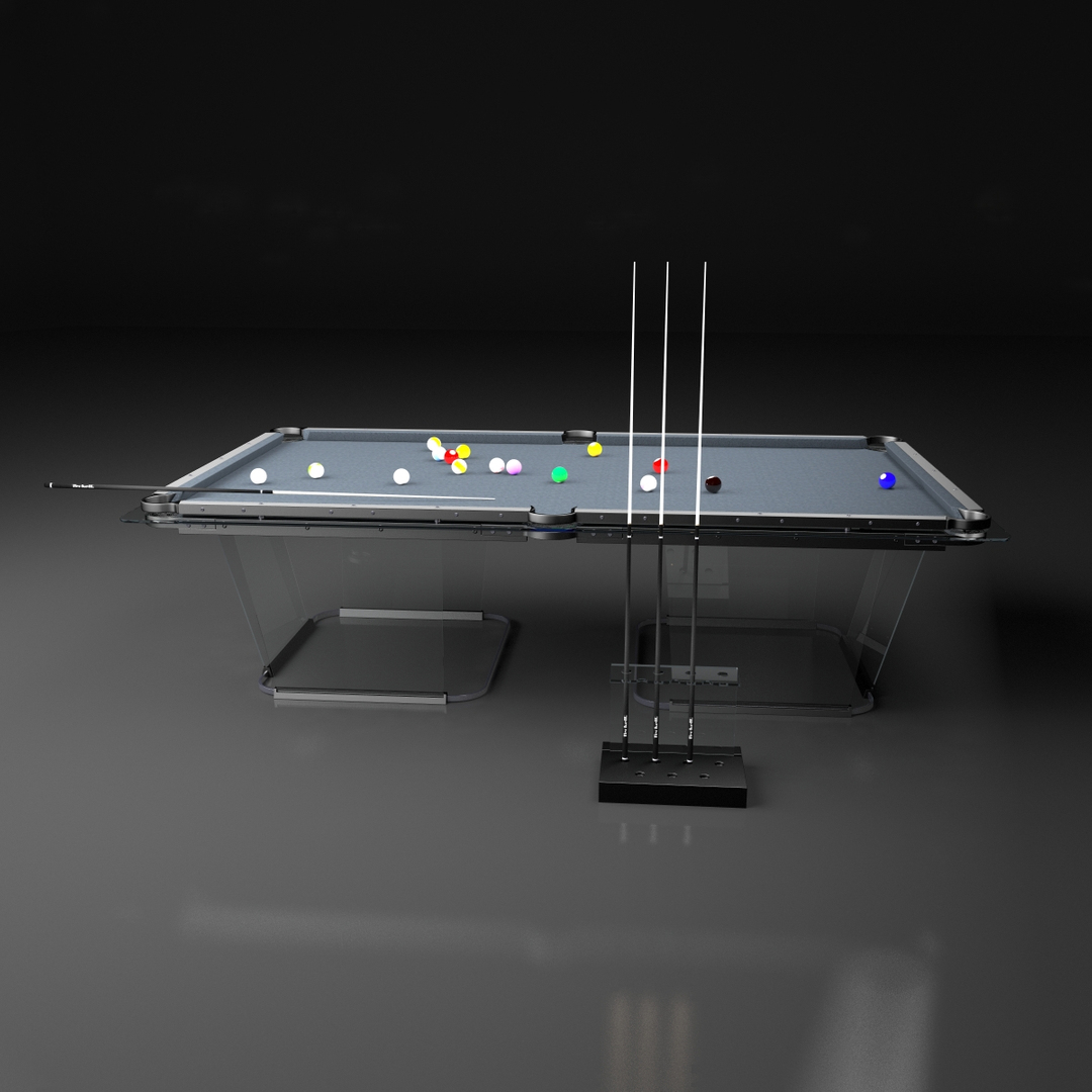 3D Billiards T1 Table Model - TurboSquid 1303534