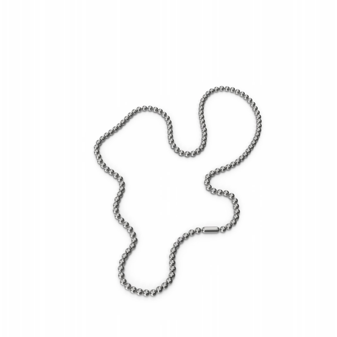 3D Steel Chainlet Model - TurboSquid 2262571