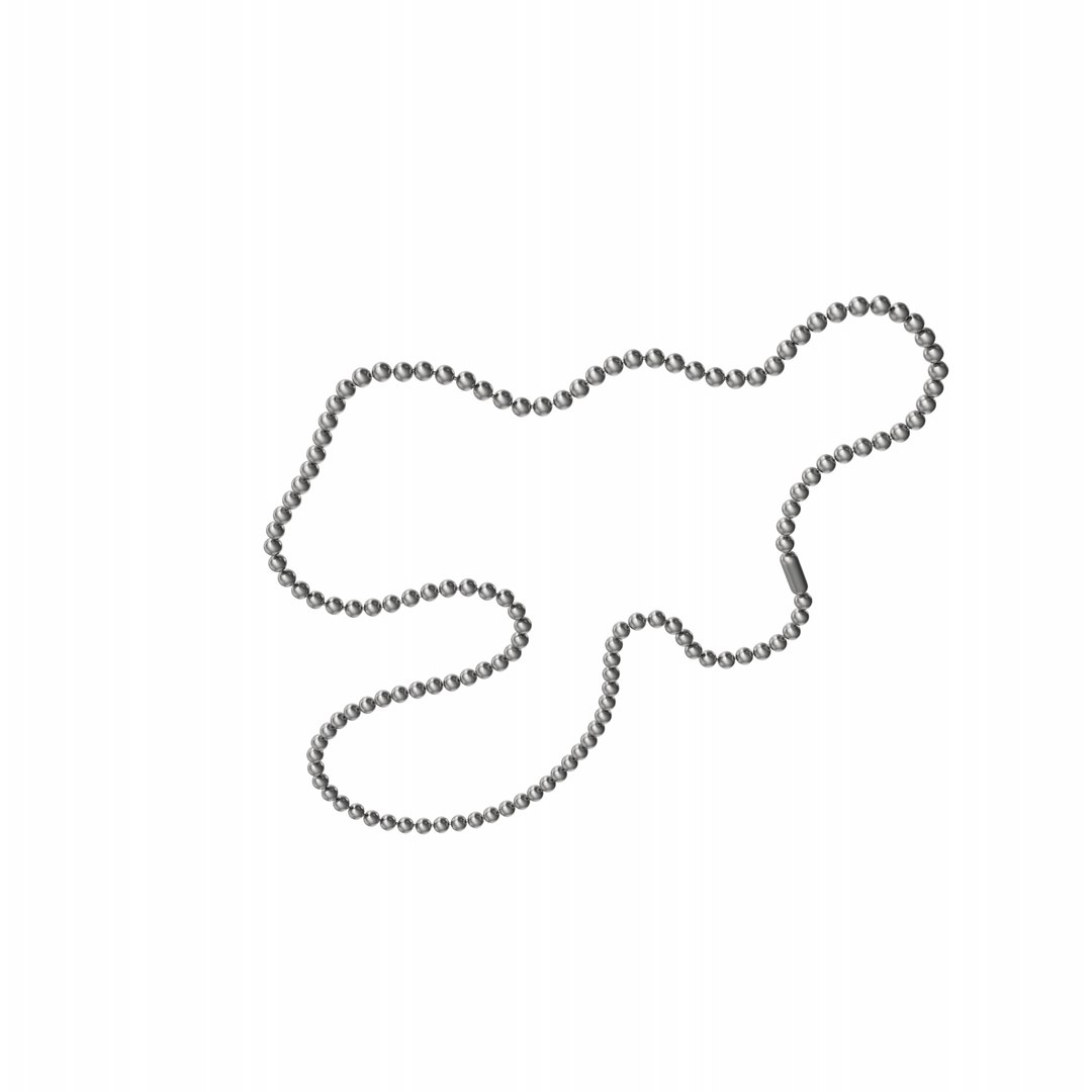 3D Steel Chainlet Model - TurboSquid 2262571