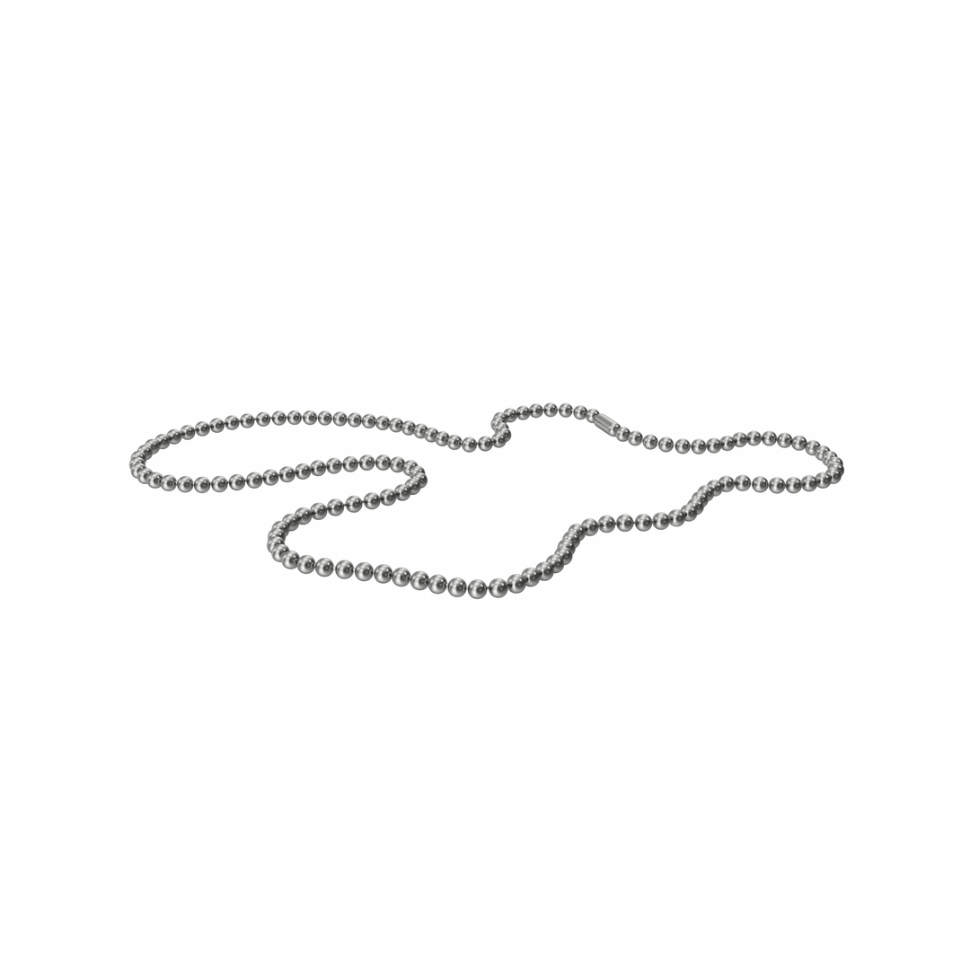 3D Steel Chainlet Model - TurboSquid 2262571