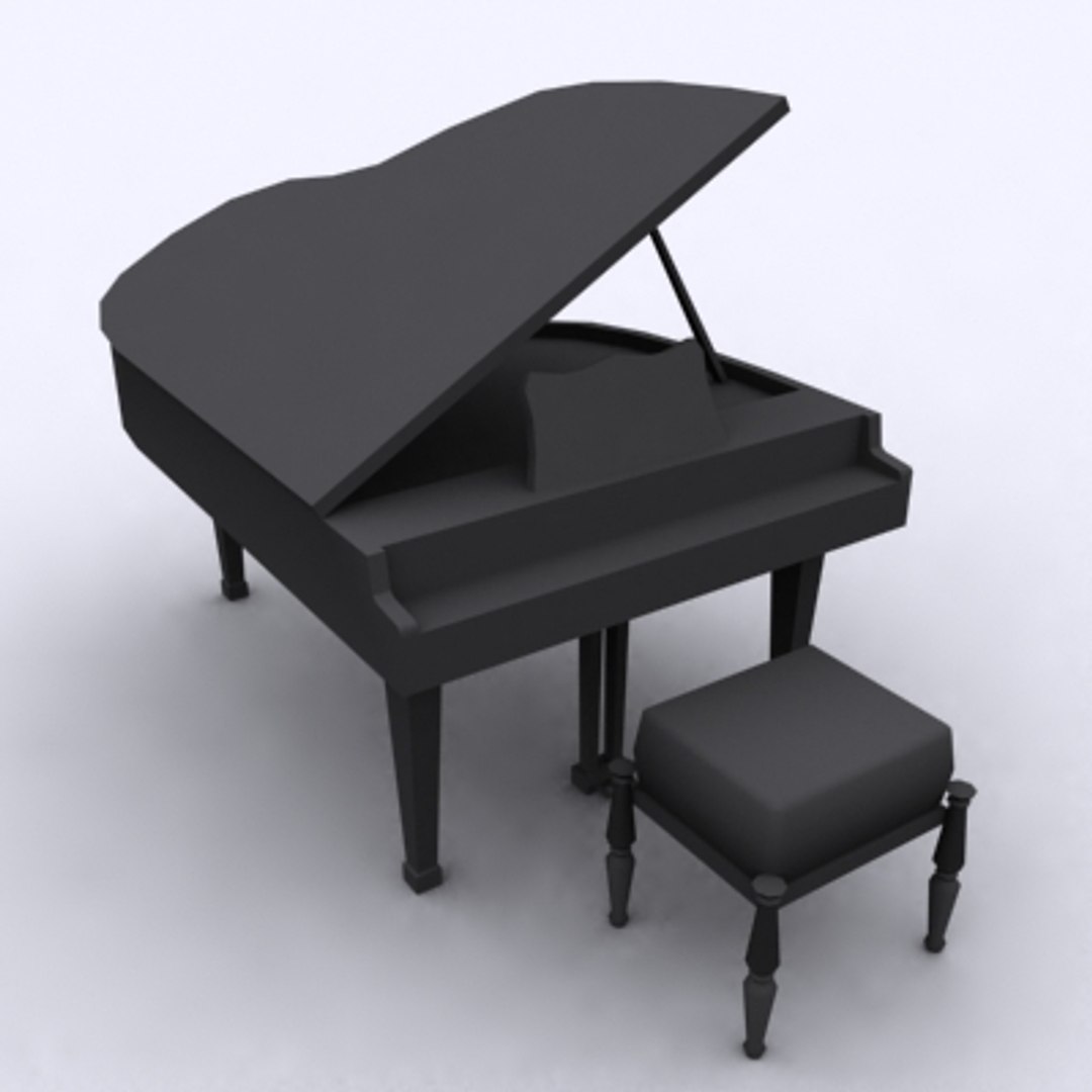 Grand Piano 3D Model - TurboSquid 312847